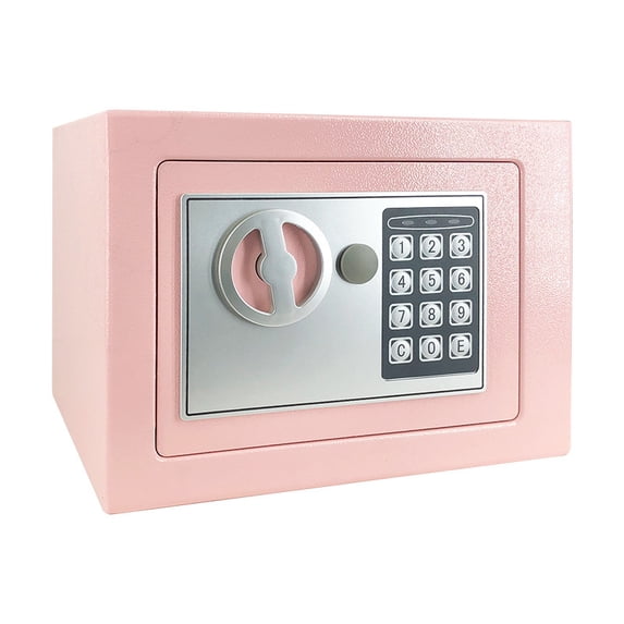 Small Safe Box Digital Password With Key Full Steel Anti Theft Home ...
