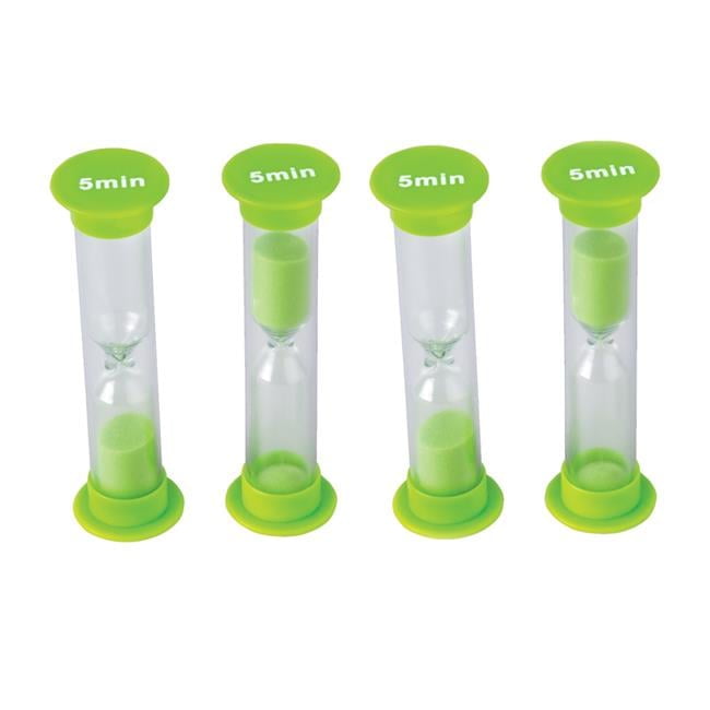 Small Sand Timer 5 Minute - 4 Per Pack - Pack of 6 - Walmart.com