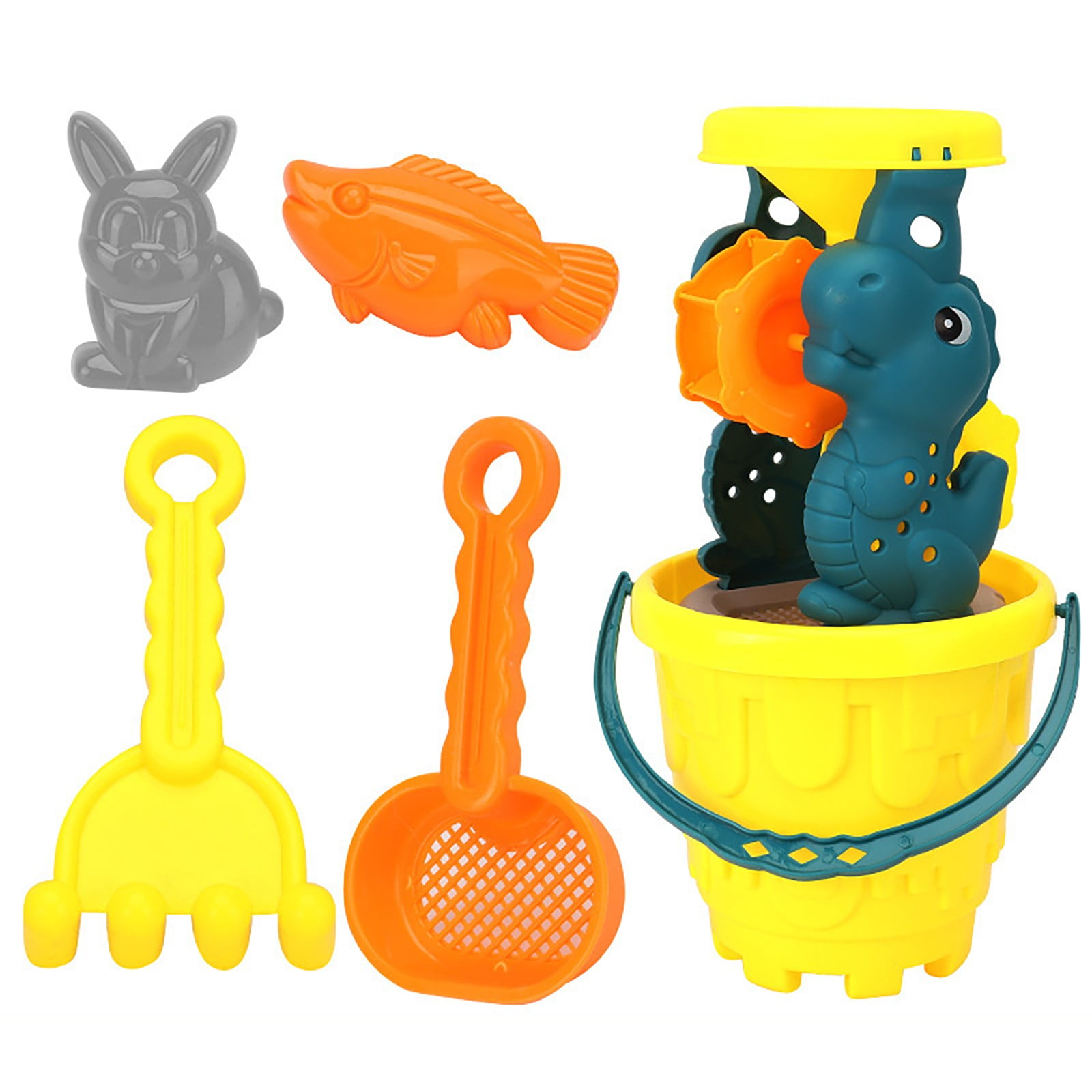 Small Sand for Toddlers Kids Sandbox with Cover And Legs Sandbox Trucks ...