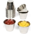 Small Sauce Cups, Stainless Steel Ramekin Dipping Sauce Cup, Commercial ...