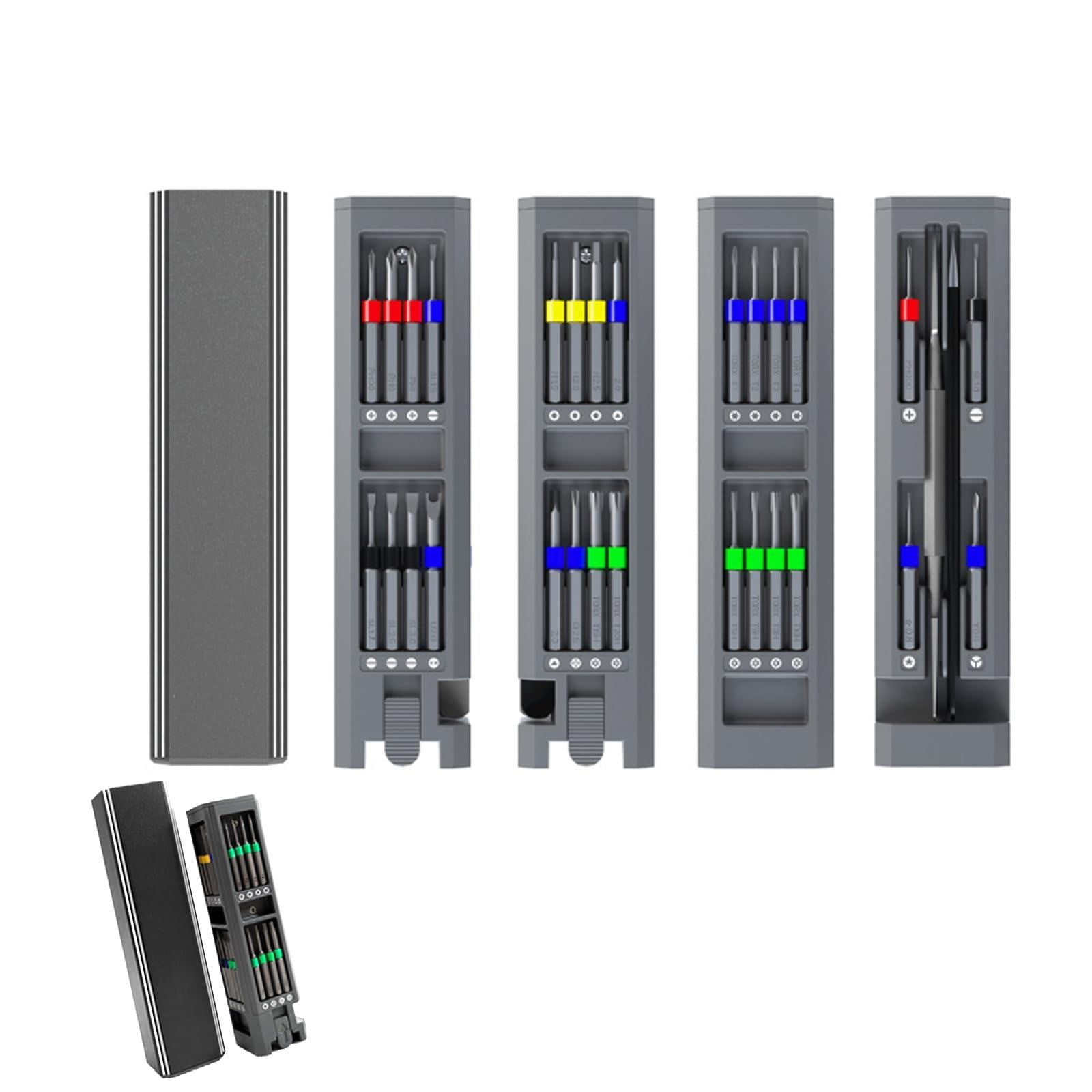 Small Screwdriver Set,Mini Screwdriver Set with Case, Tiny Torx Star ...