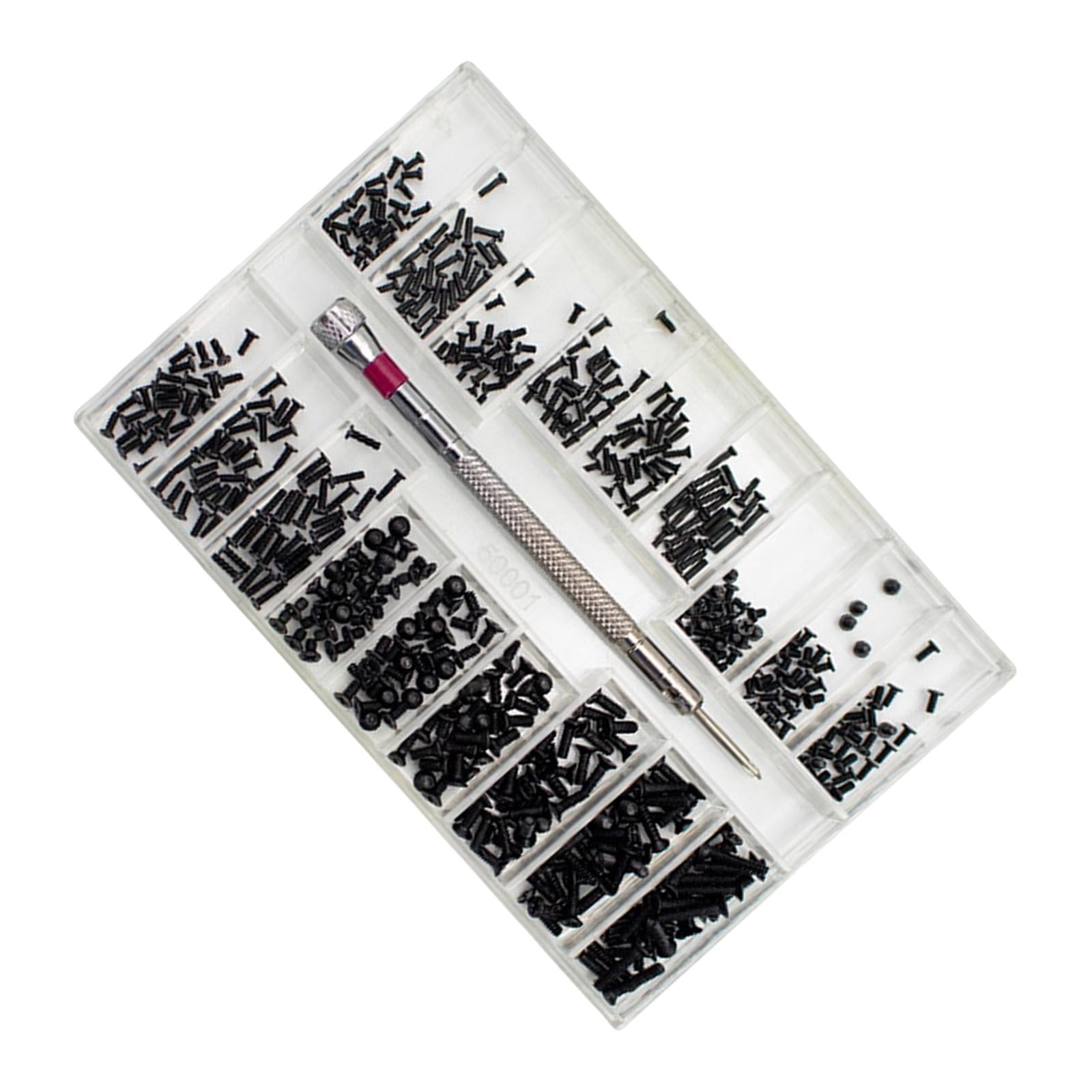 Variety Pack: Stainless Steel Mini Screws Set M1.2 M1.4 M2 for PC ...