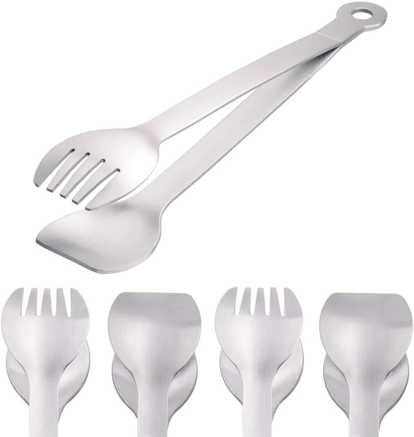 Small Serving Tongs 6 Inch Stainless Steel Mini Appetizer Tongs, Set of ...