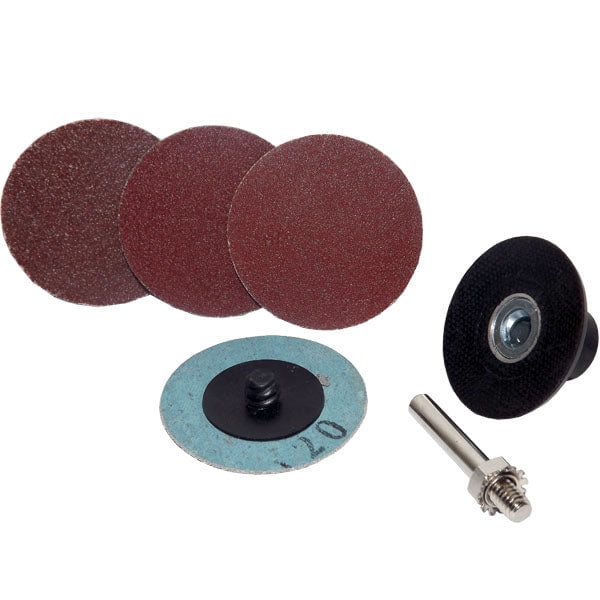 Small Shaft 2" Flat Round Sanding Sander Disc Kit - Walmart.com