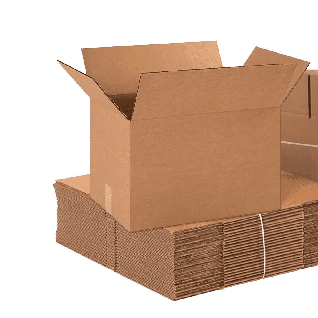 UniGroup Care Corrugated Cardboard Mailing, Packing, Packaging and Storage Boxes, Set of 100, 5 ...