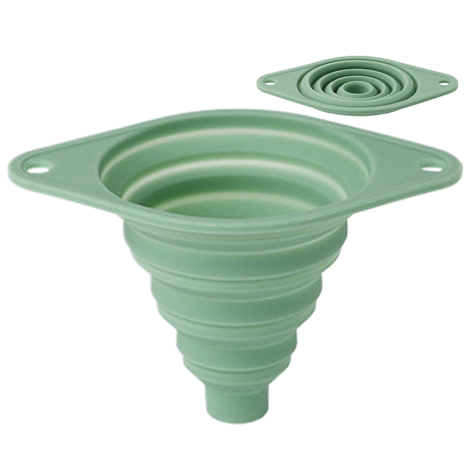 Small Silicone Funnel | Food Grade Flexible Wide Mouth Silicone Kitchen ...