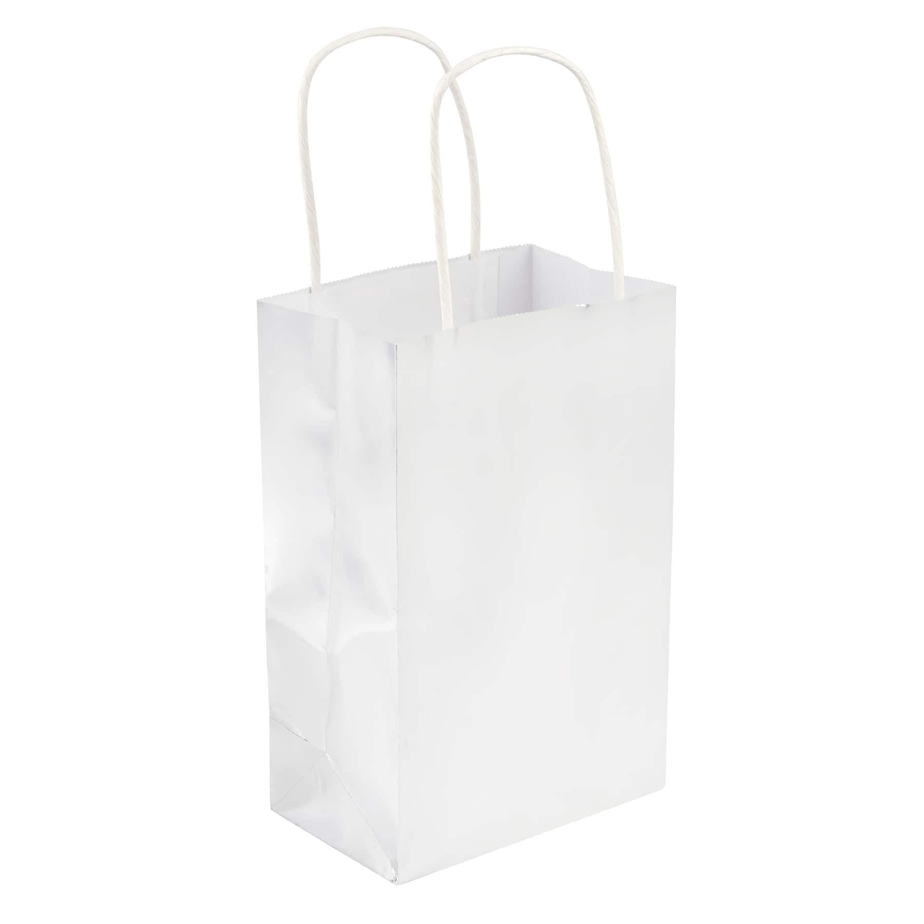 Small Silver Gift Bag Value Pack by Celebrate It™ - Walmart.com