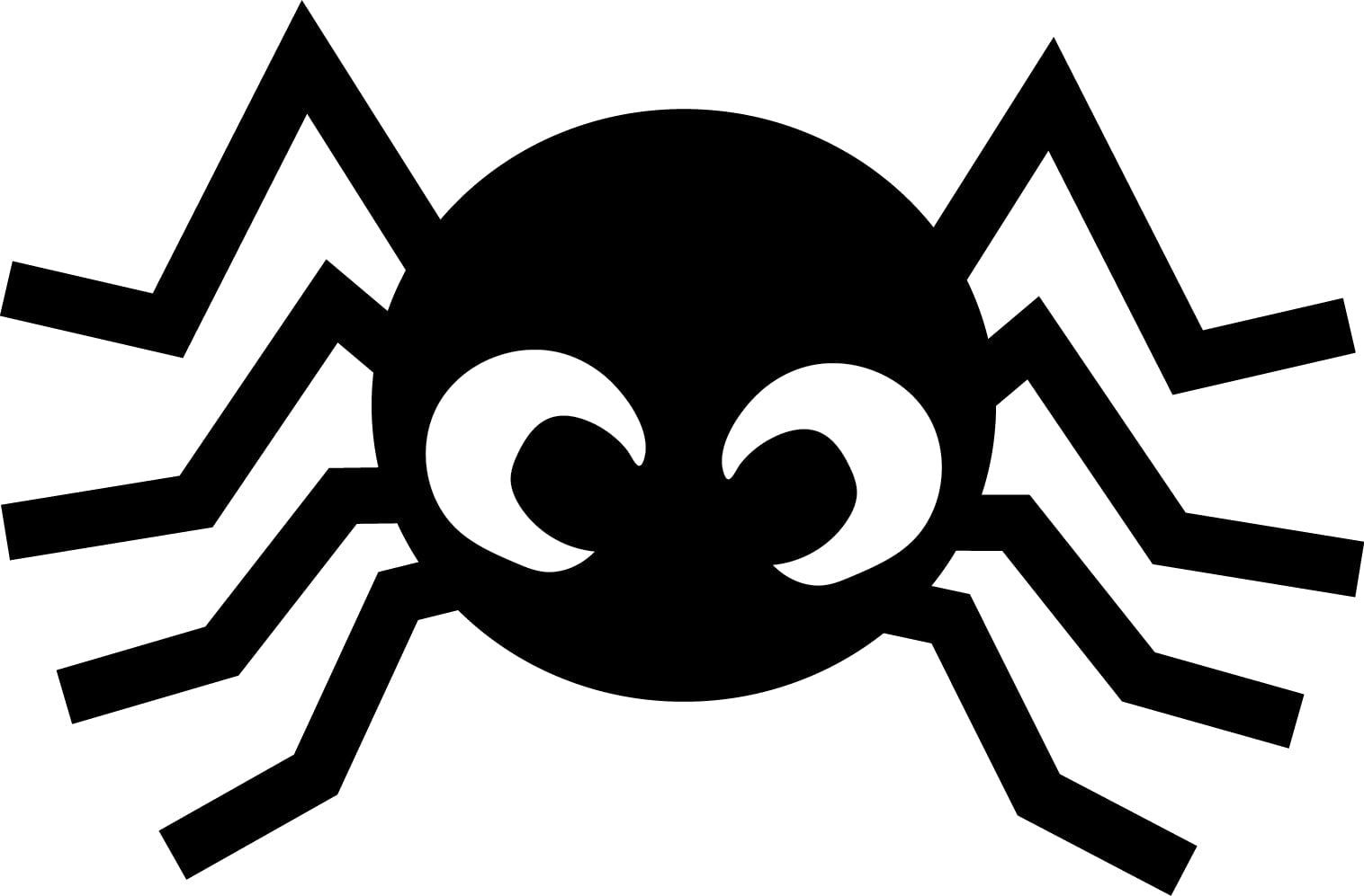 Small Single Color Cut-Out - Spider - Walmart.com