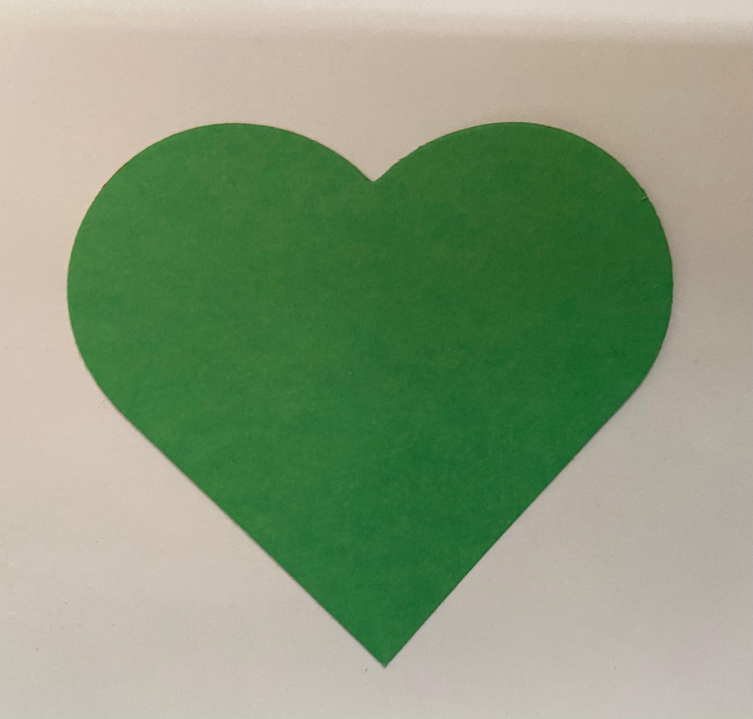 Small Single Color Cut-Out - St. Patrick's Day Heart - Walmart.com