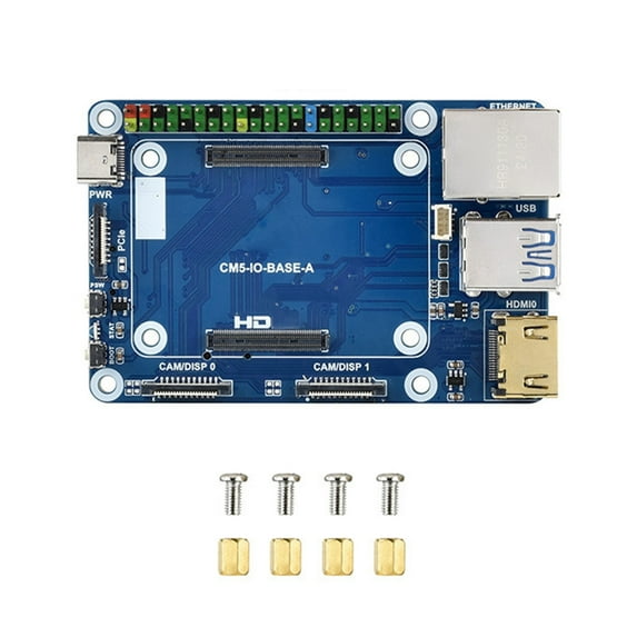 Compute Module 5 Base Expansion Board With 40Pin GPIO Interface for CM5 ...