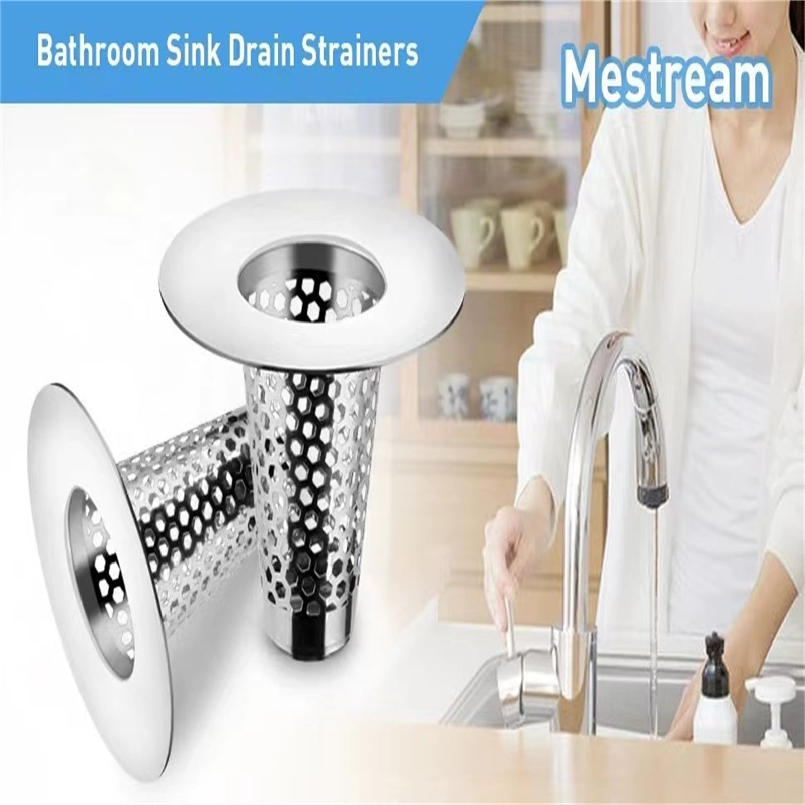 Small Size Conical Filter Screen Washbasin Floor Drain Clogging Mesh ...