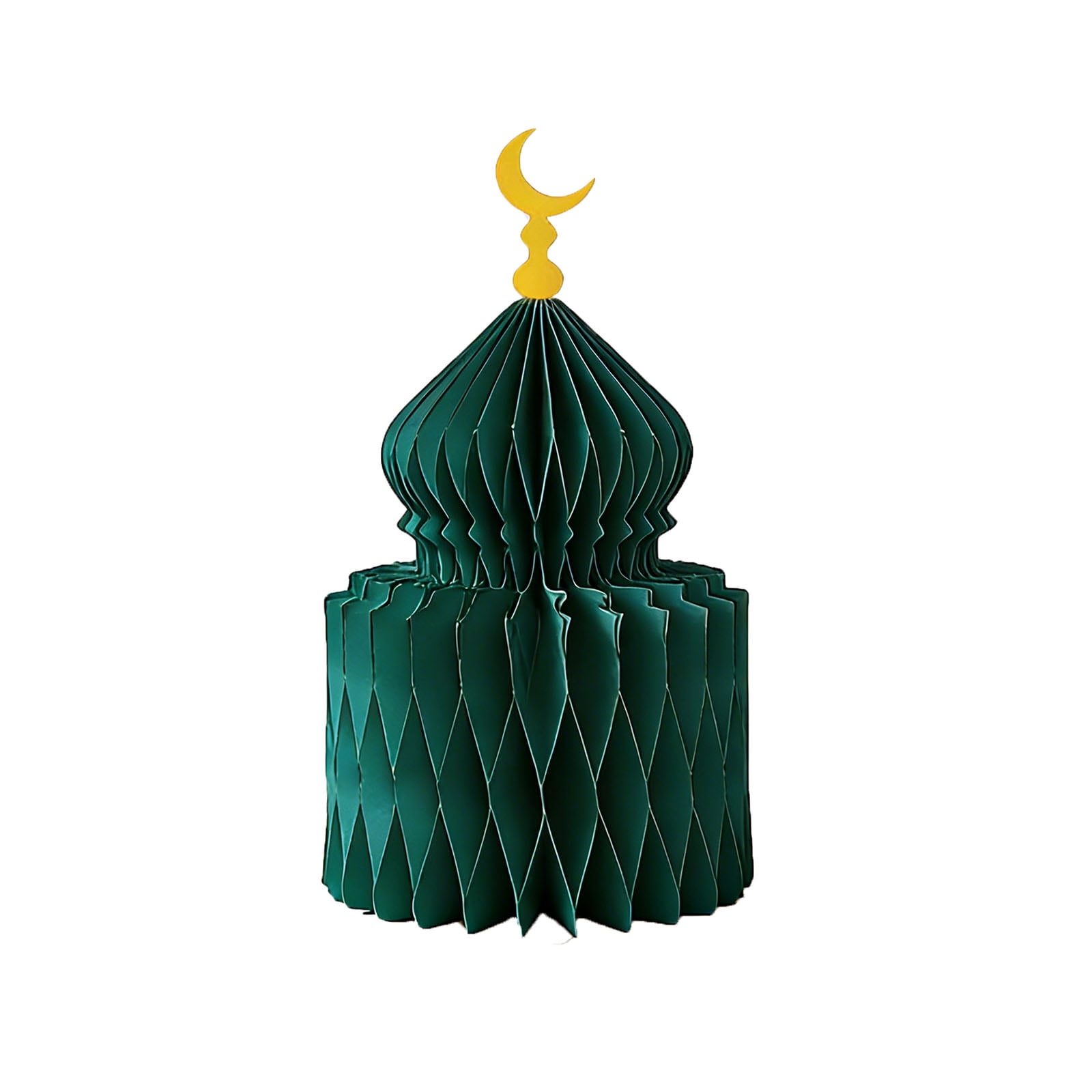 Small Size Dark Green Mid-Autumn Festival Paper Craft Ornament Set ...