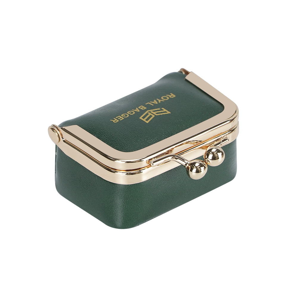 Small Size, Royal Bagger Retro Genuine Leather Mini Kiss Lock Coin ...