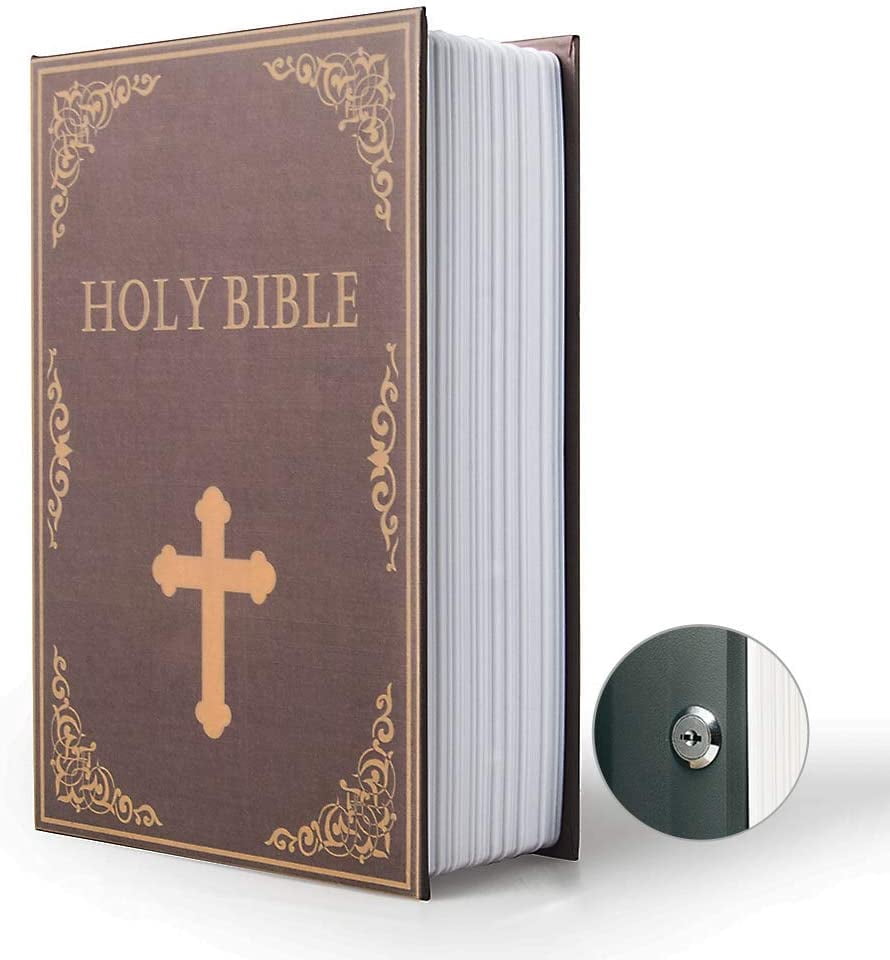 Small Sized Diversion Book Safe Storage Box, Dictionary Secret Safe Can ...