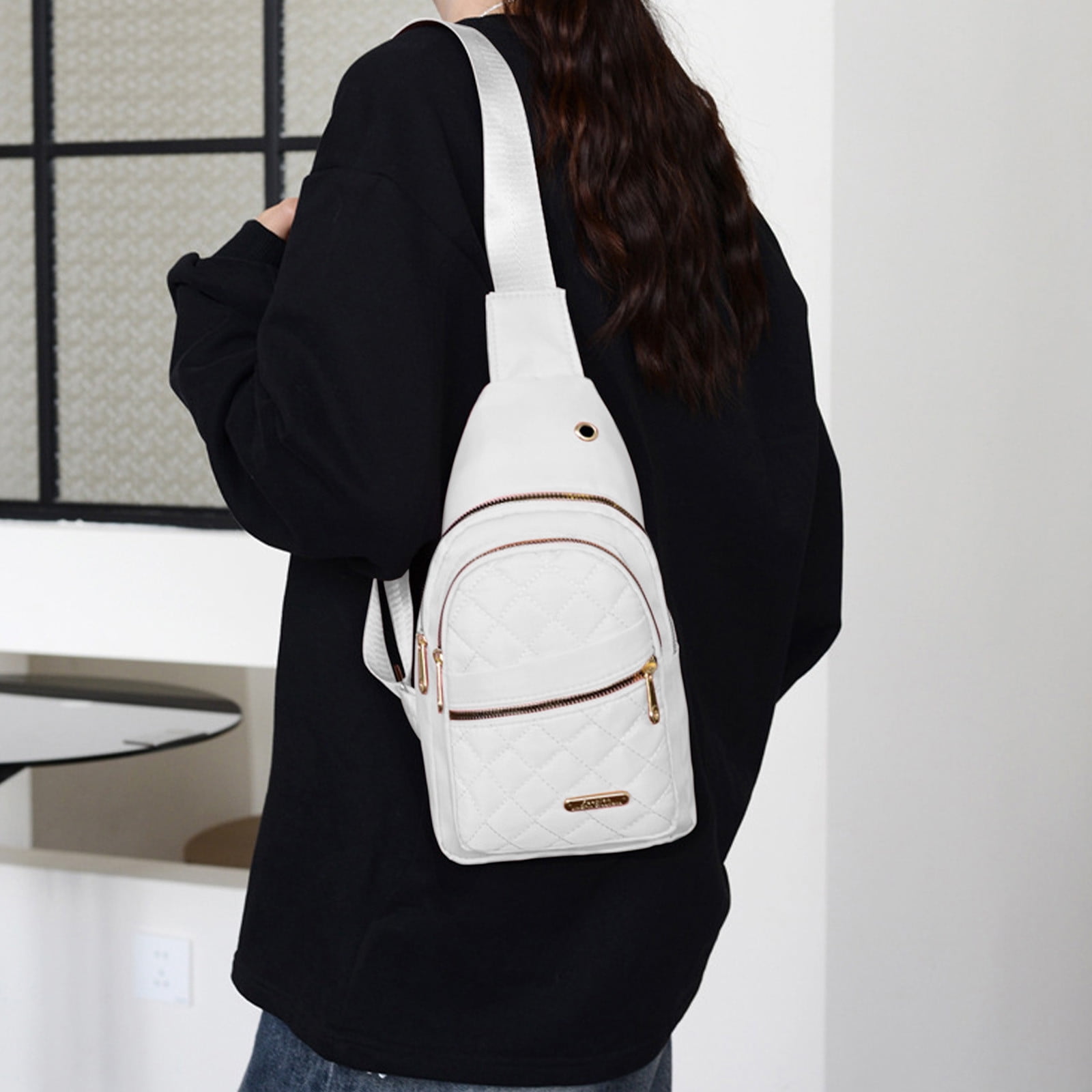 Small Sling Backpack Crossbody Sling Bag, Chest Bag Daypack Fanny Pack ...