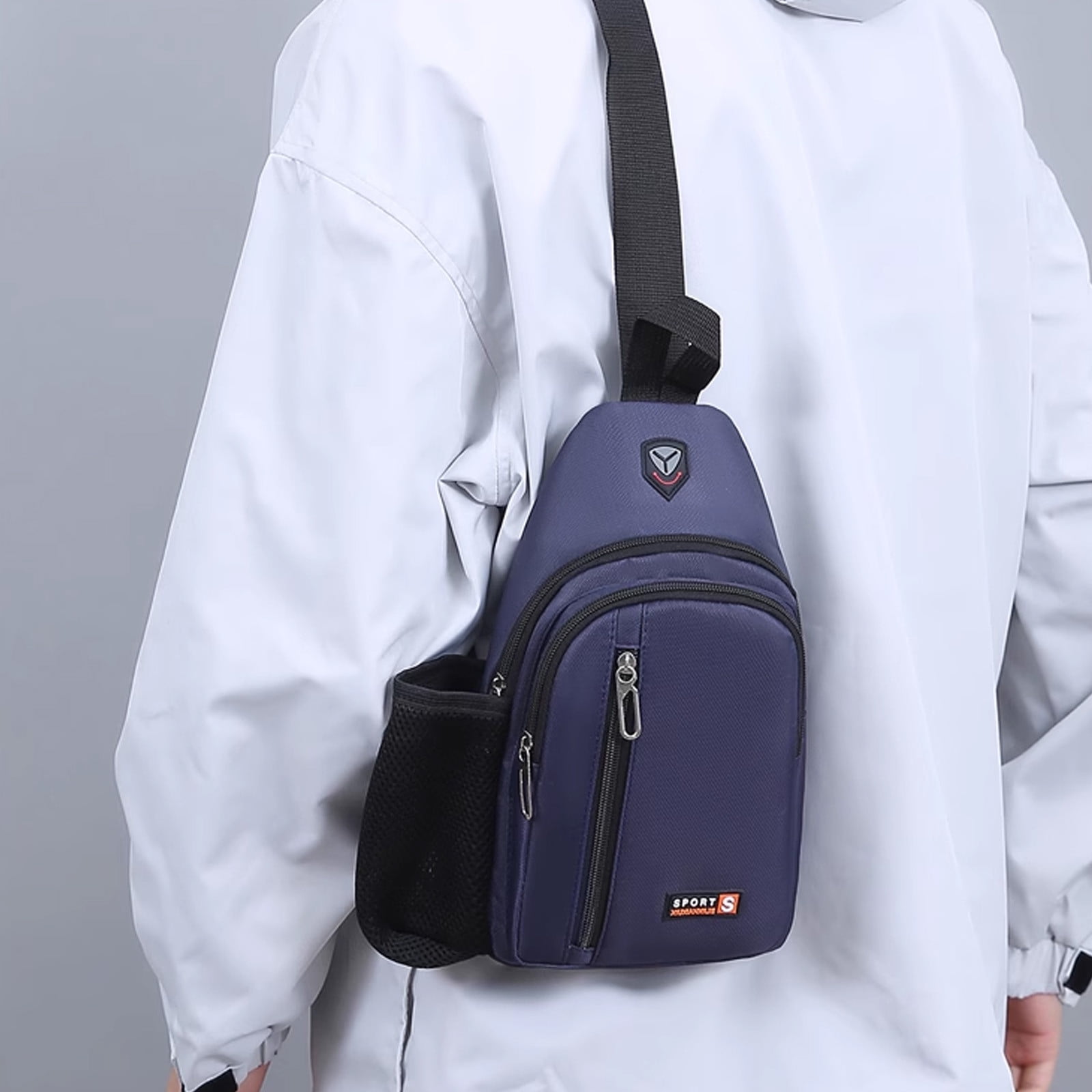 Small Sling Bag,New Crossbody Chest Shoulder Water Resistants Sling ...