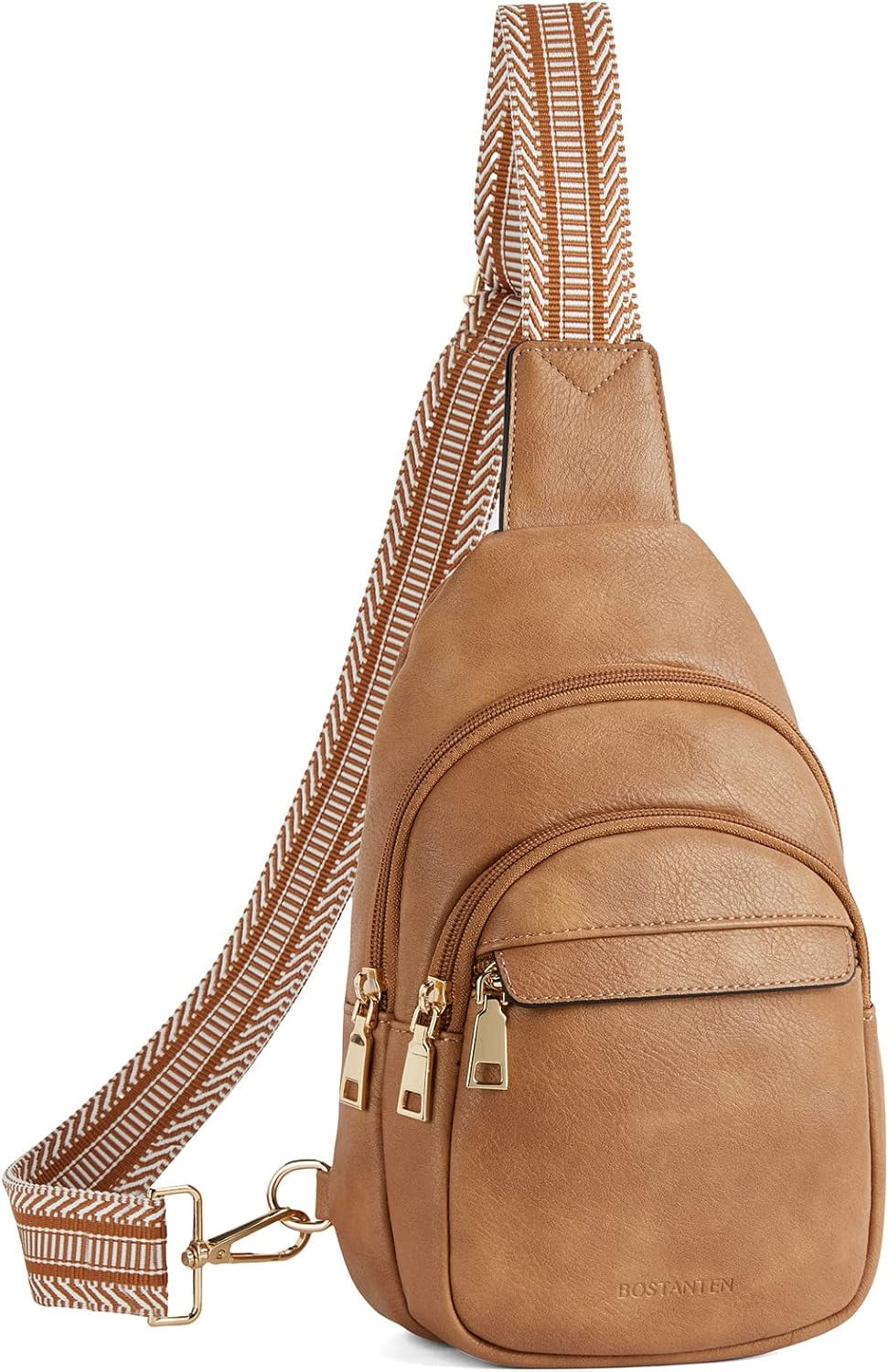 Small Sling Bag for Women Leather Crossbody Bags Fanny Pack Chest Bag ...