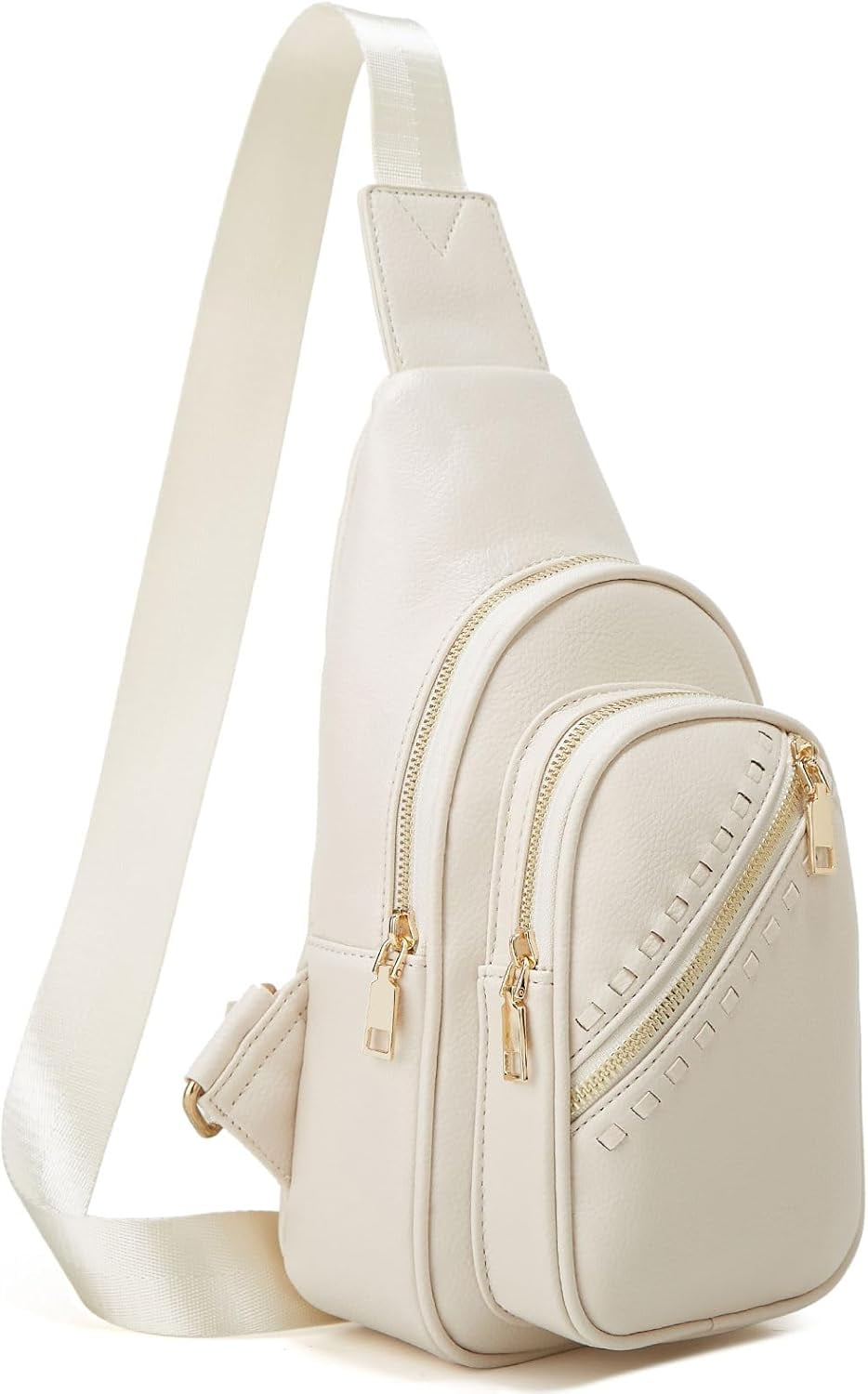 Small Sling Bag for Women, Vegan Leather Fanny Pack Crossbody Bags for ...