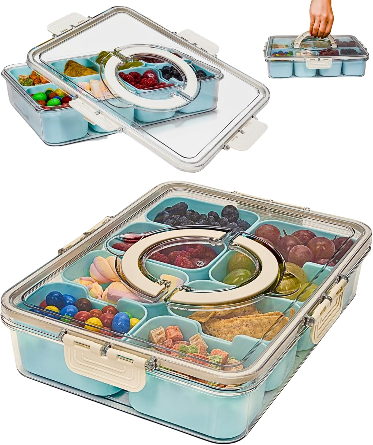 Small Snackle Box Container - Travel Snack Box Container - Snacklebox ...