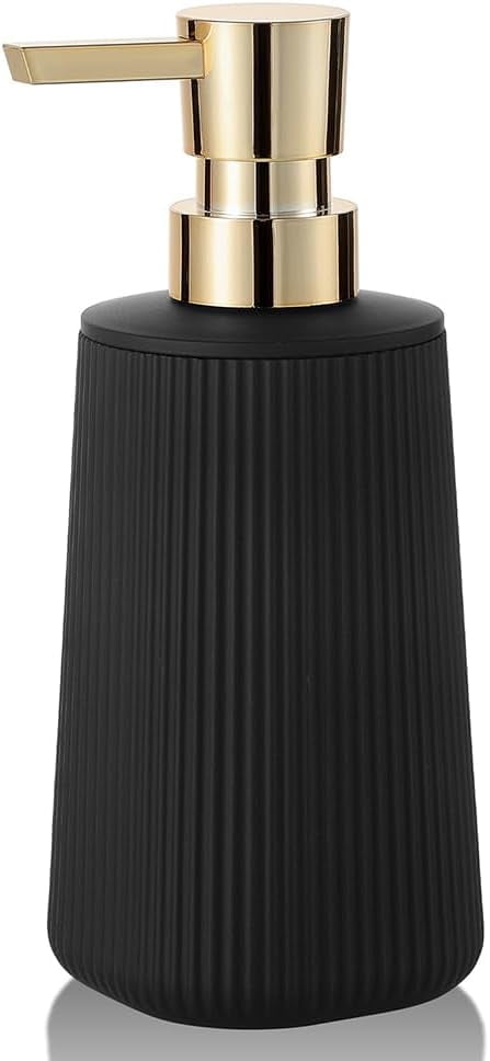 Small Soap Dispenser for Bathroom and Kitchen, Modern Farmhouse Striped ...