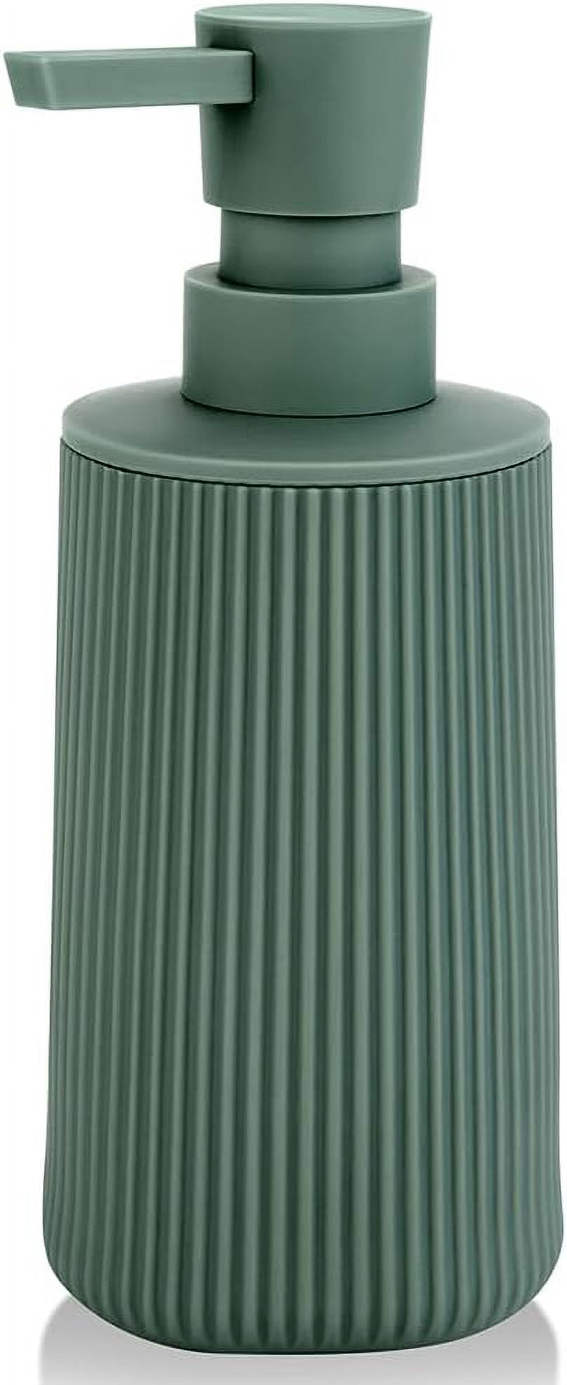 Small soap dispenser for bathroom and kitchen, modern farmhouse stripe ...