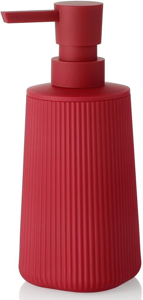 Small Soap Dispenser for Bathroom and Kitchen, Modern Farmhouse Striped ...