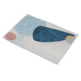 Small Soft Area Rug, 15.75 x 23.62 In Anti Skid Floor Mat for Bedroom ...