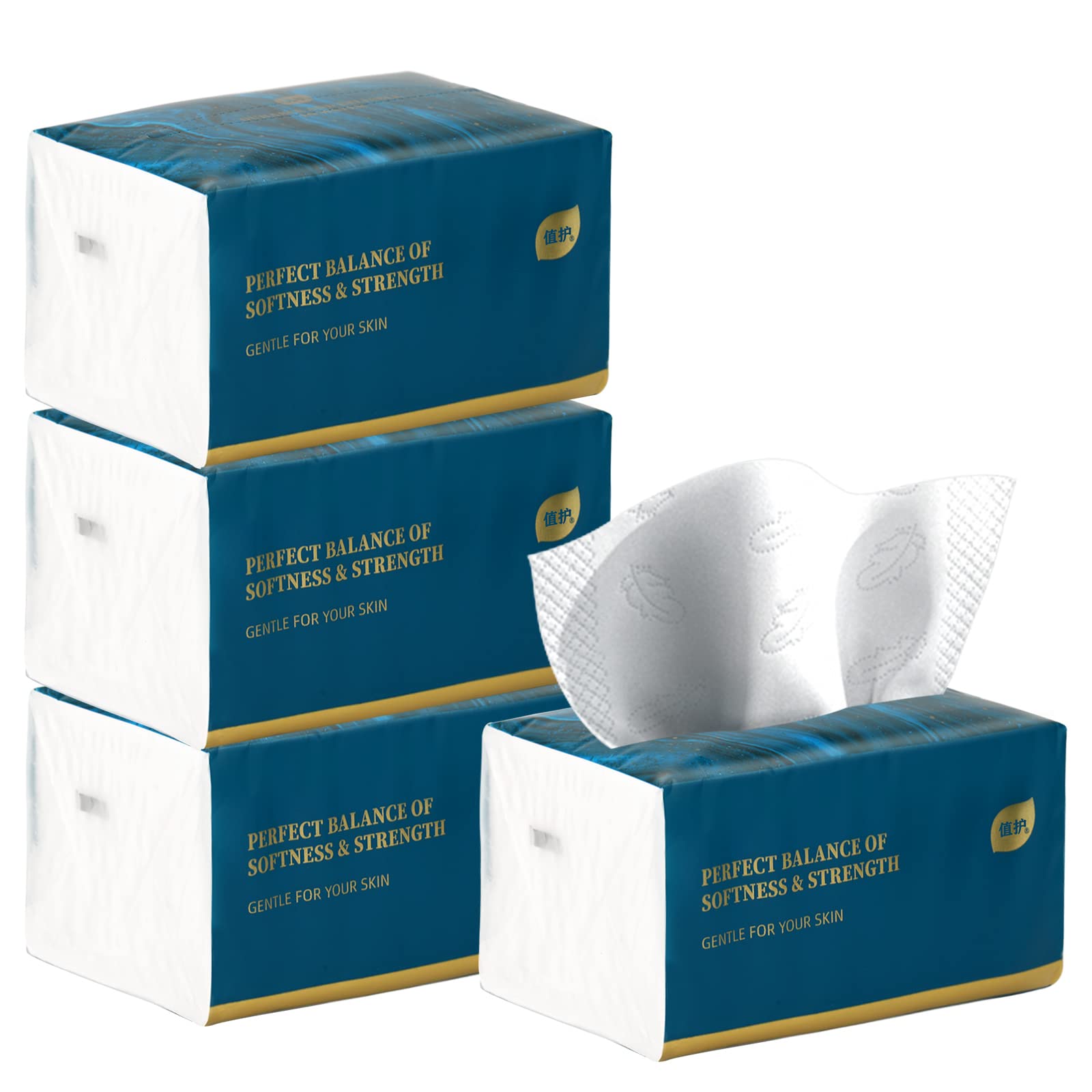Small Soft Facial Tissue, TGF4 Bag Cover, NOT In Box, Disposable Facial ...