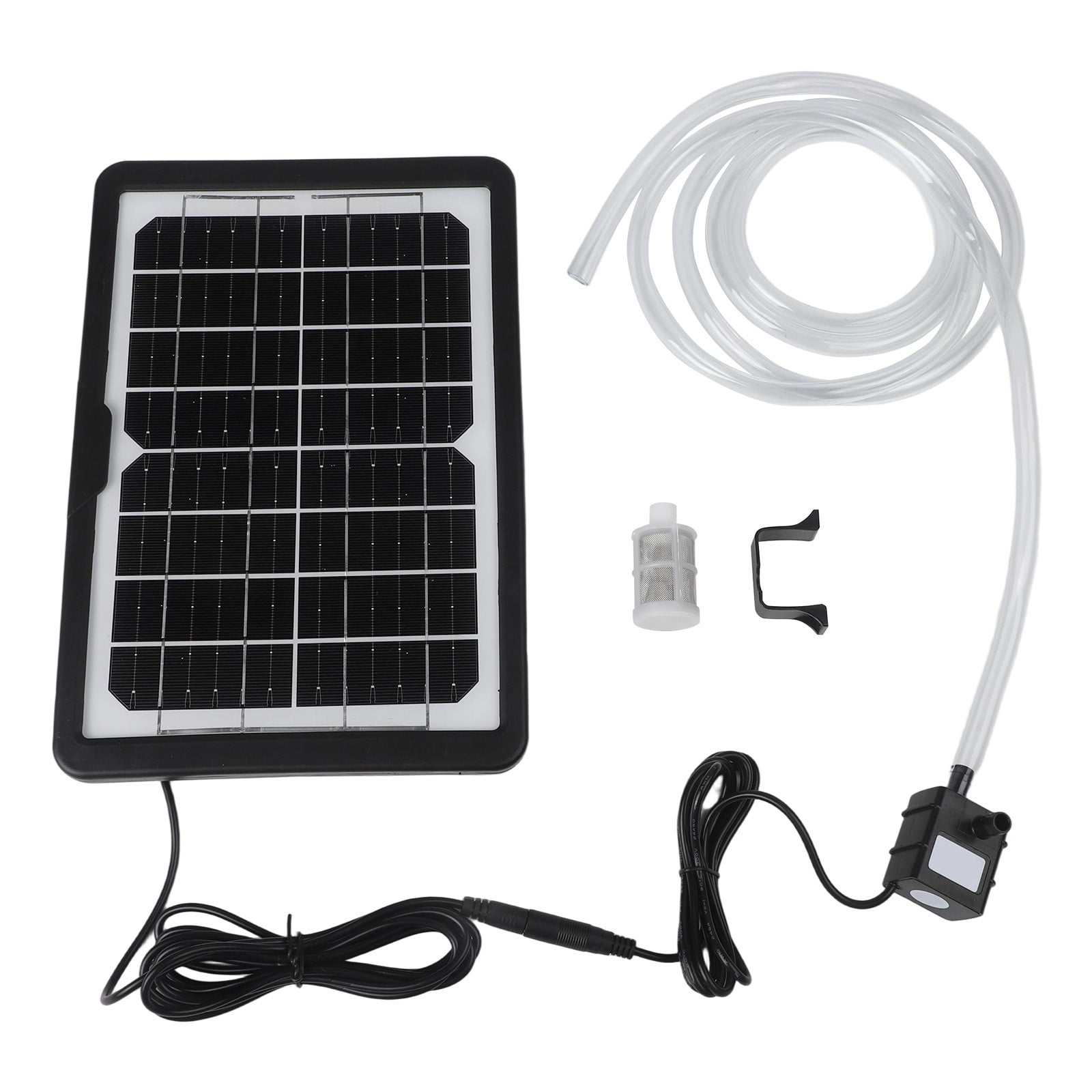 Small Solar Water Pump 12V Circulation Fish Pond Filter Oxygenation ...