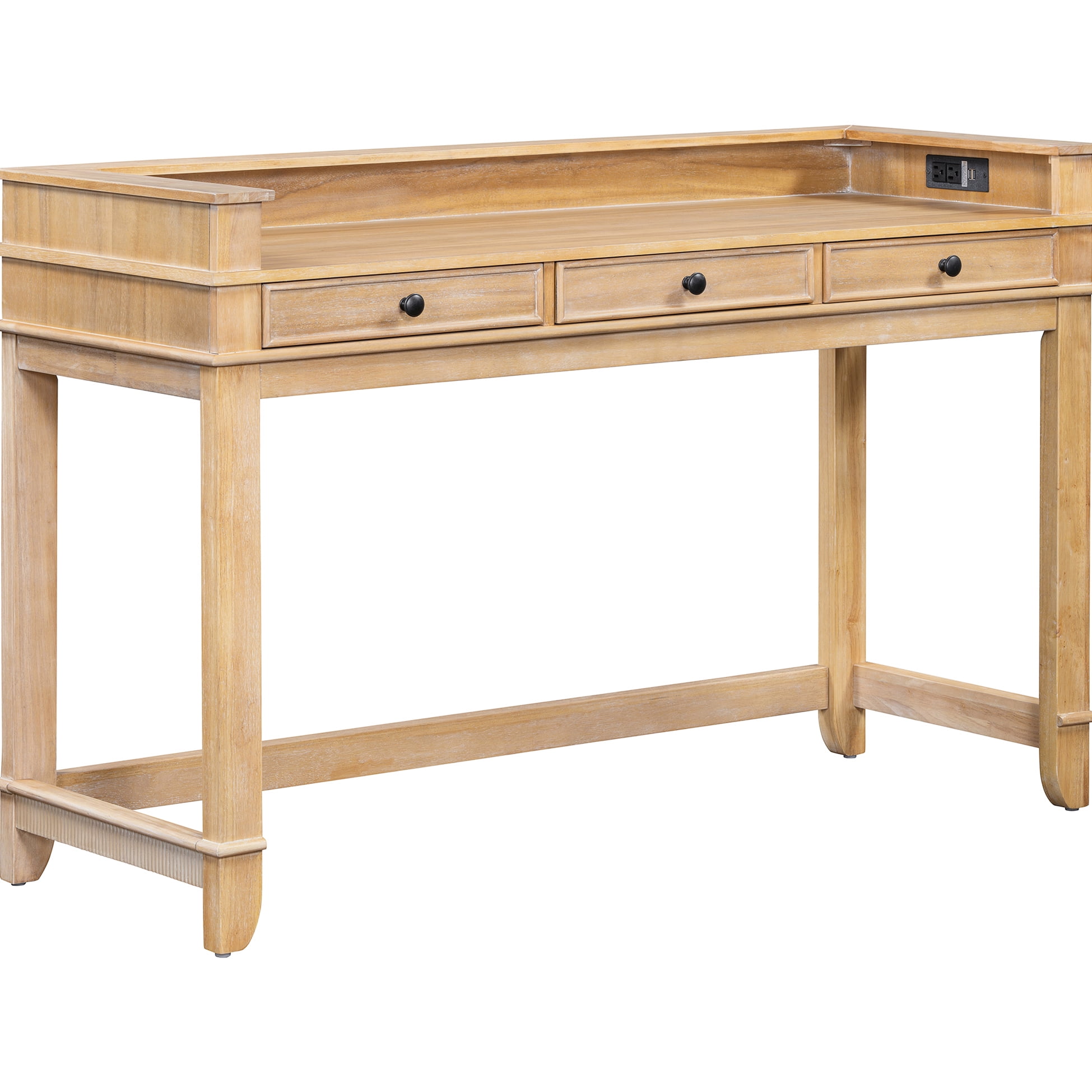 Small Space- Dining , Retro Style With 3 Storage Drawers And Charging ...