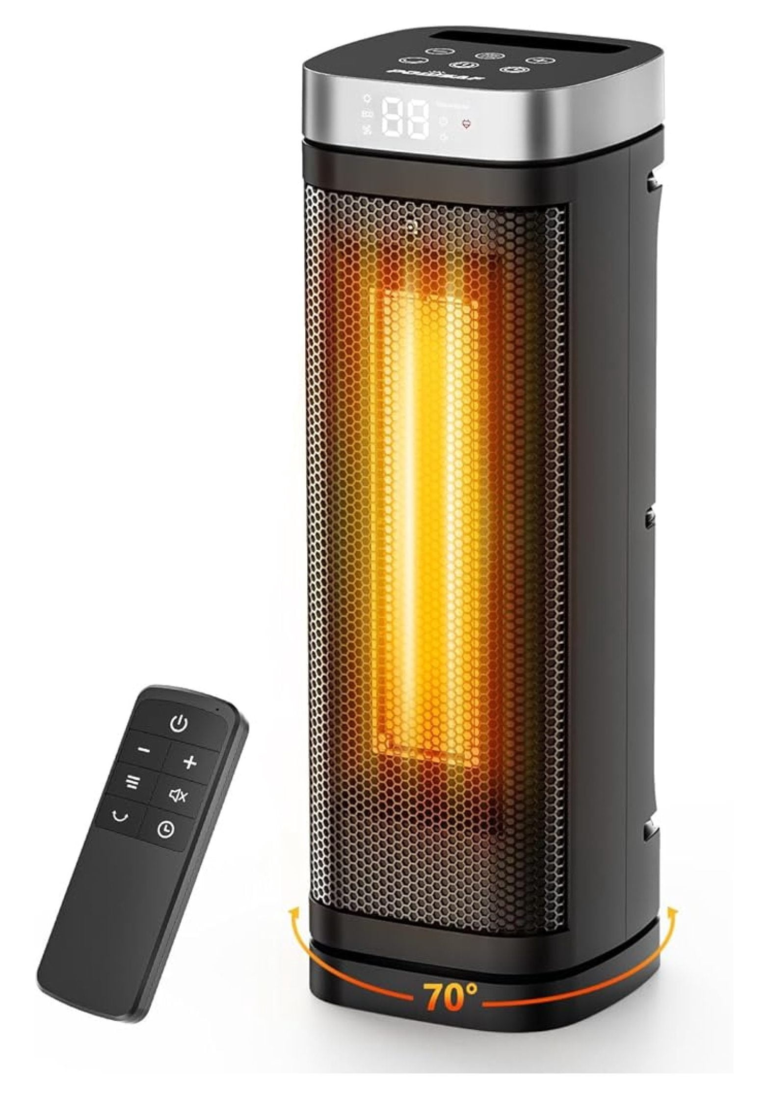 Small Space Heater for Indoor Use - 3-in-1 1500W Electric Ceramic ...