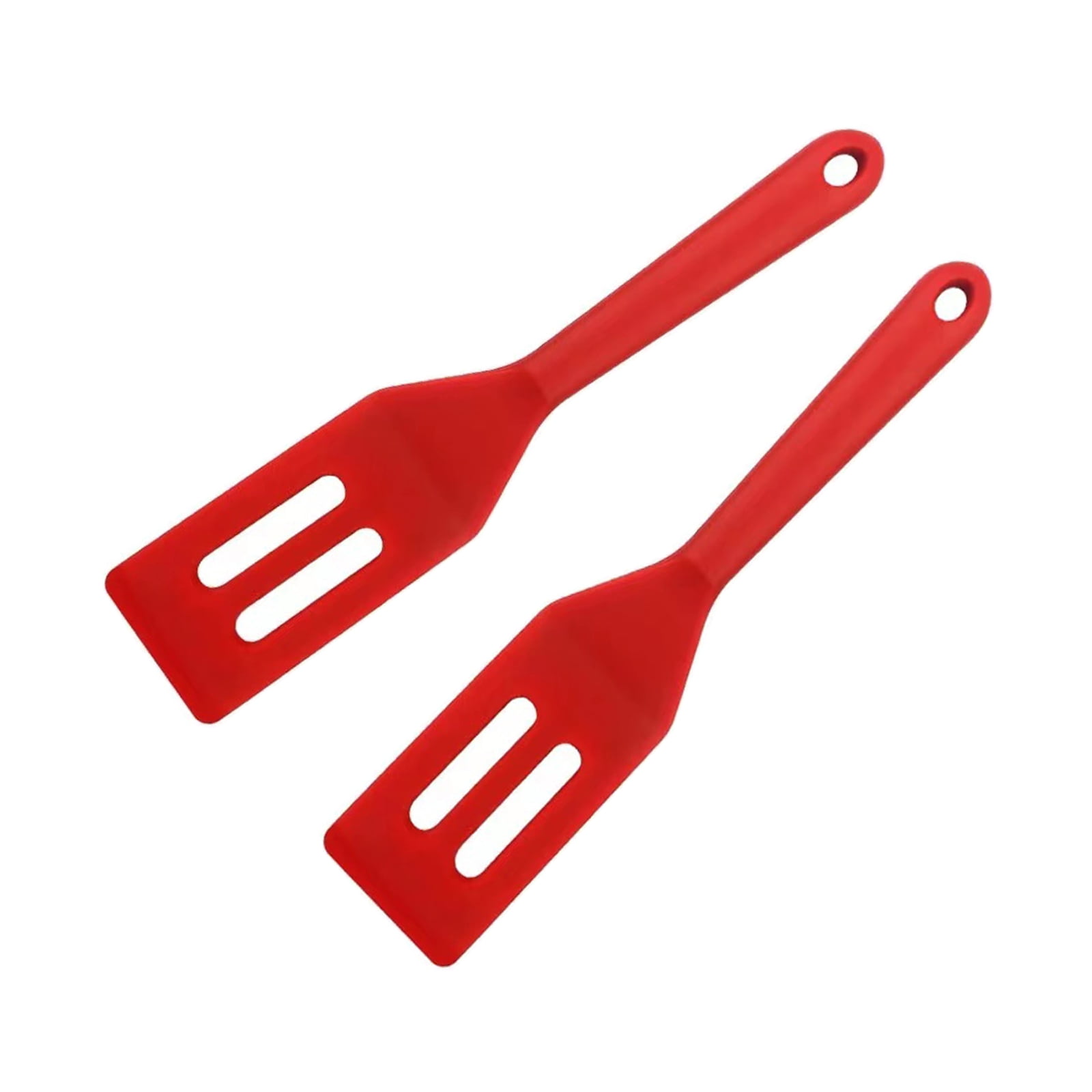 Small Spatula, 2 PCS Mini Tiny Flexible Silicone Kitchen Turner ...