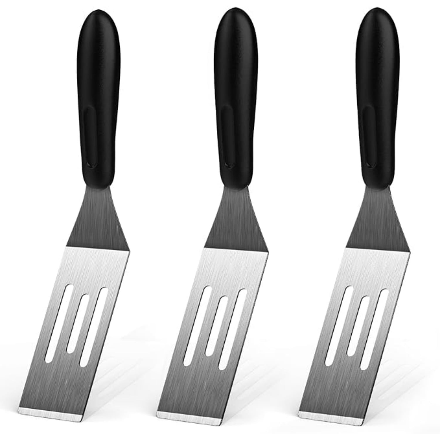 Small Spatula 3 Pieces, Metal Spatulas for Kitchen Use, Stainless Steel ...