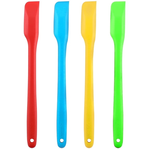 Small Spatulas Set, Heat-resistant Mini Spatulas with Sharp and thin ...