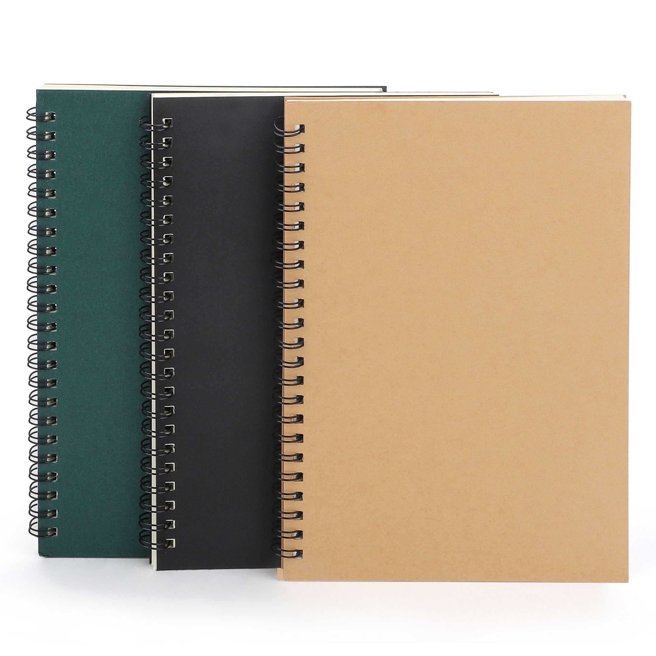 Small Spiral Notebook 3pcs, 50 Lined Pages 5.5x8.3” Spiral Journal ...