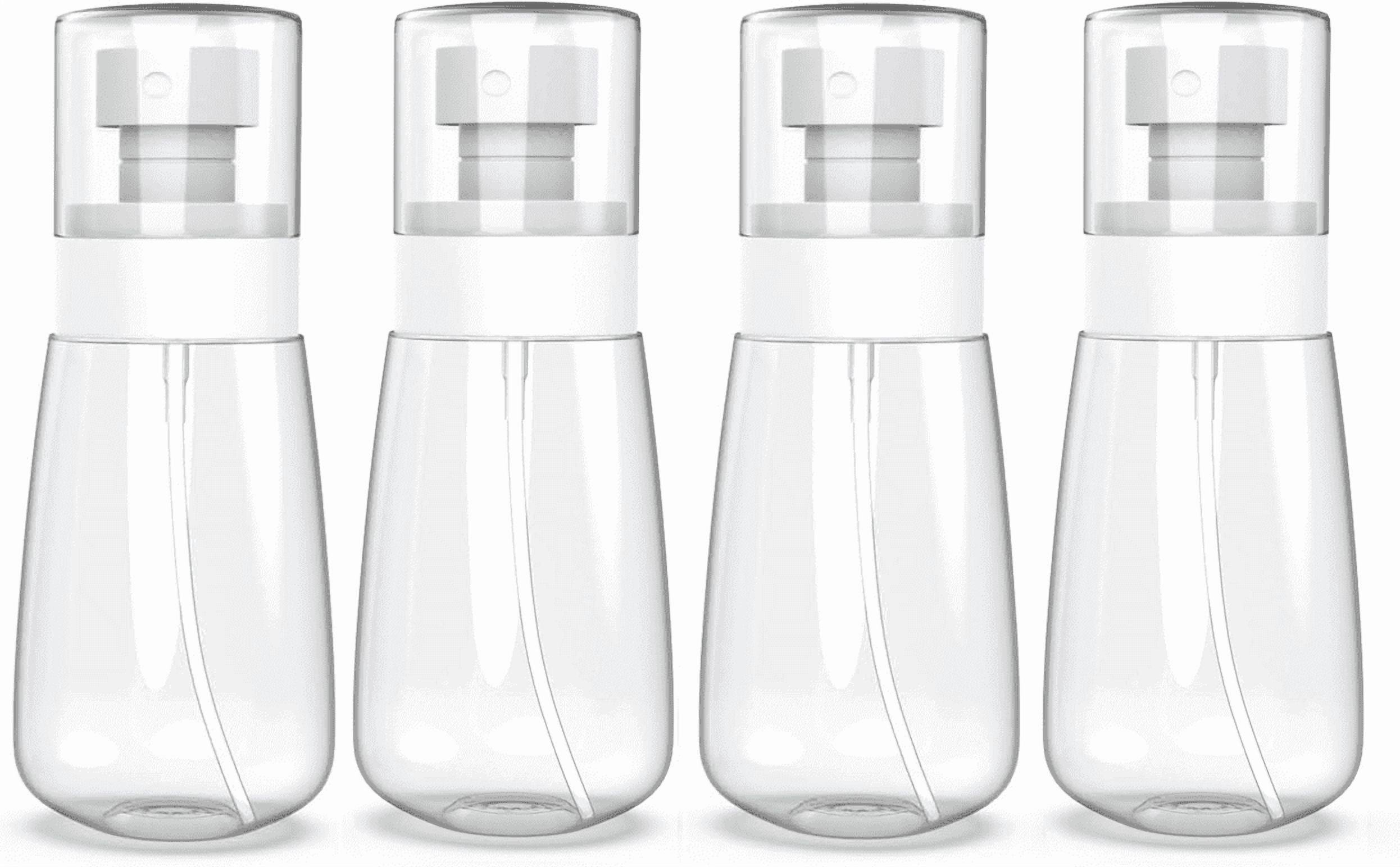 Small Spray Bottle Travel Size 4 Pack 3.39oz/100ml Fine Mist Empty Mini ...