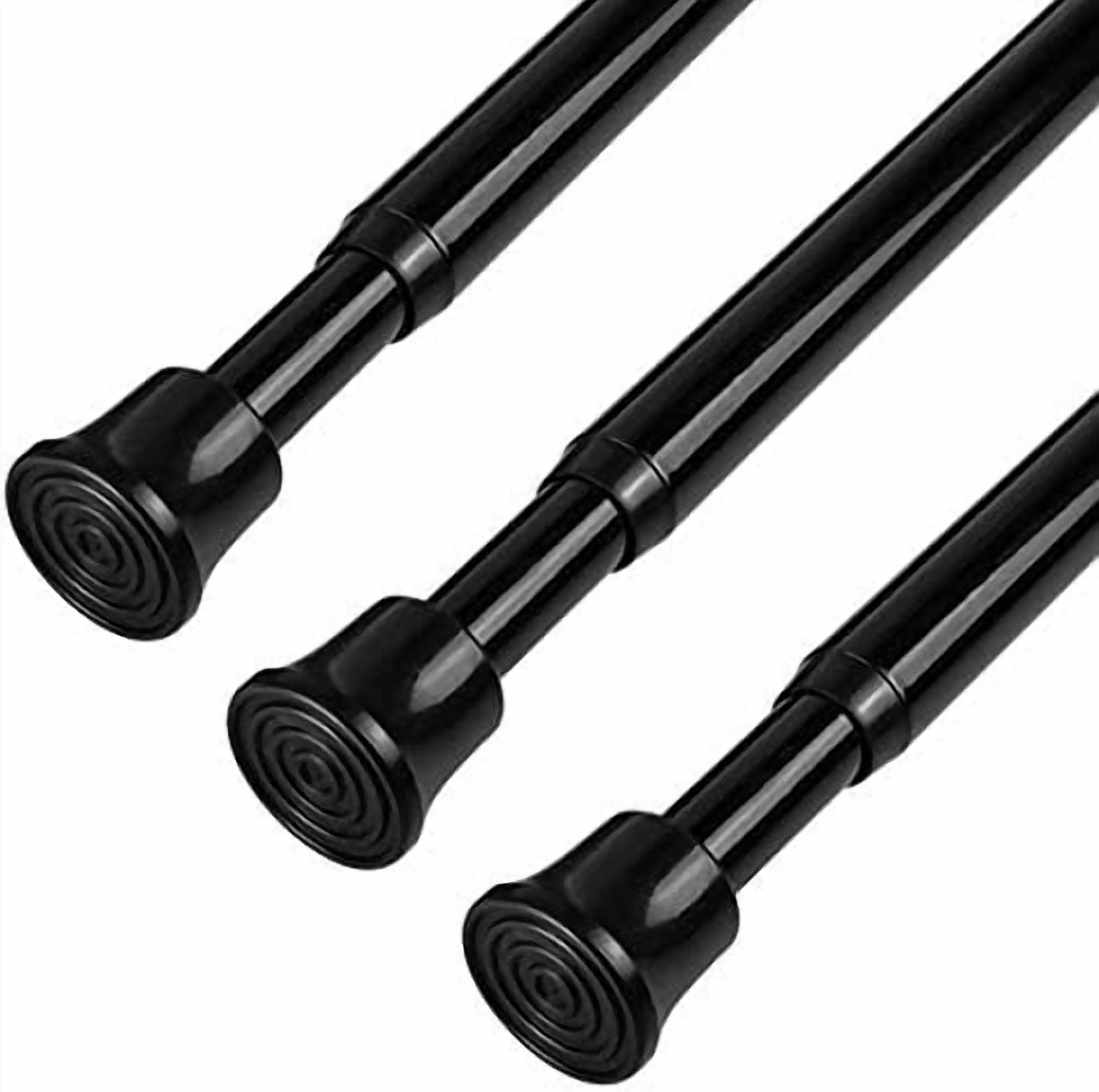 Small Spring Tension Curtain Rod, Adjustable Spring Tension Rod 28 to ...