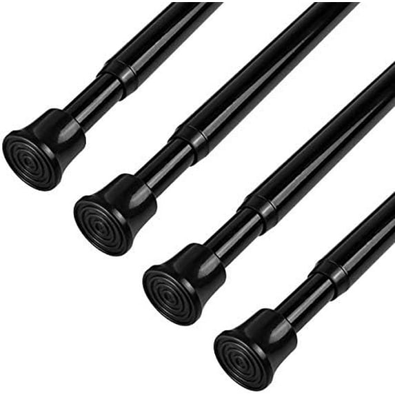 Small Spring Tension Curtain Rod, Adjustable Spring Tension Rod 28 to ...