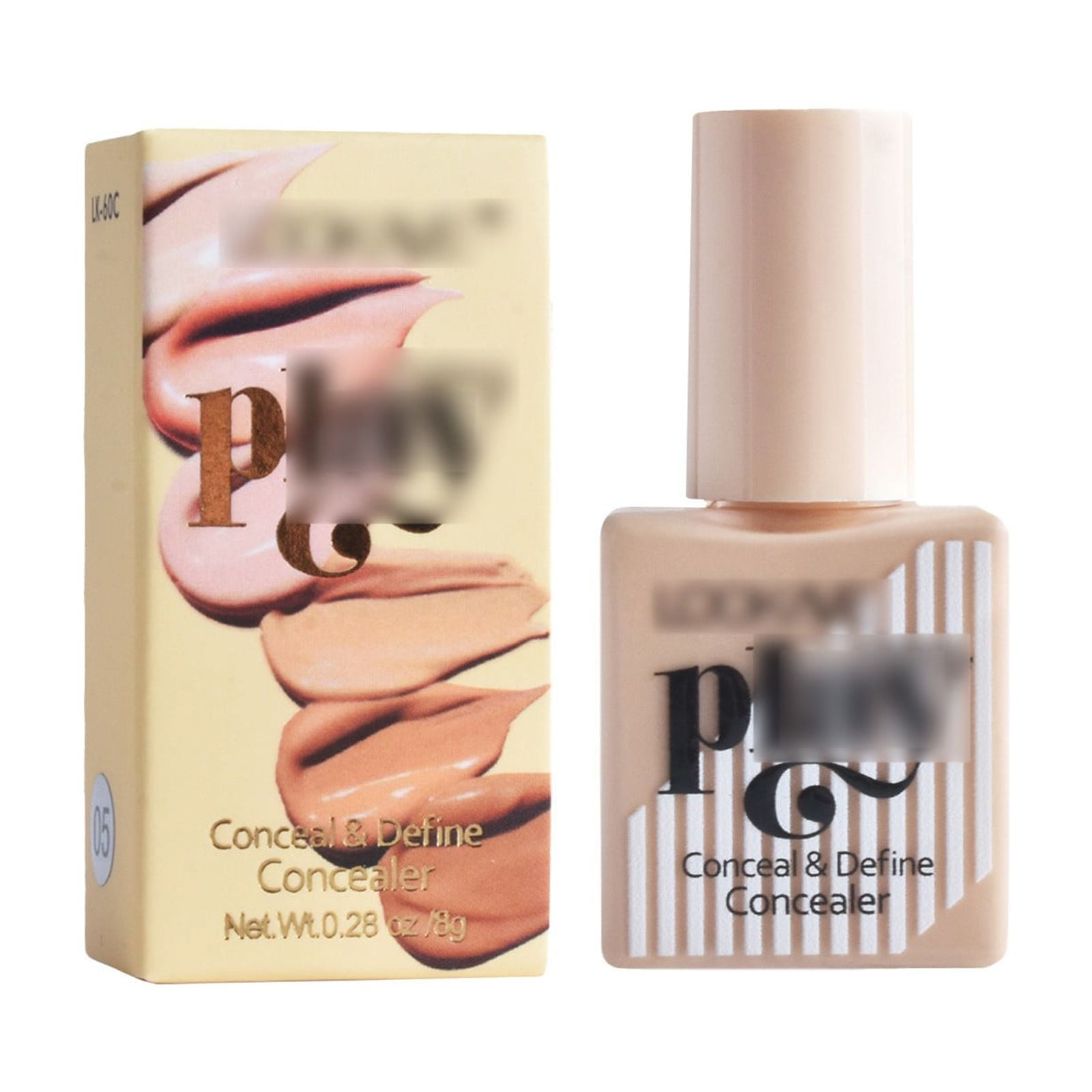 Small Square Bottle Concealer Liquid Concealer Durable Makeup Does Not ...