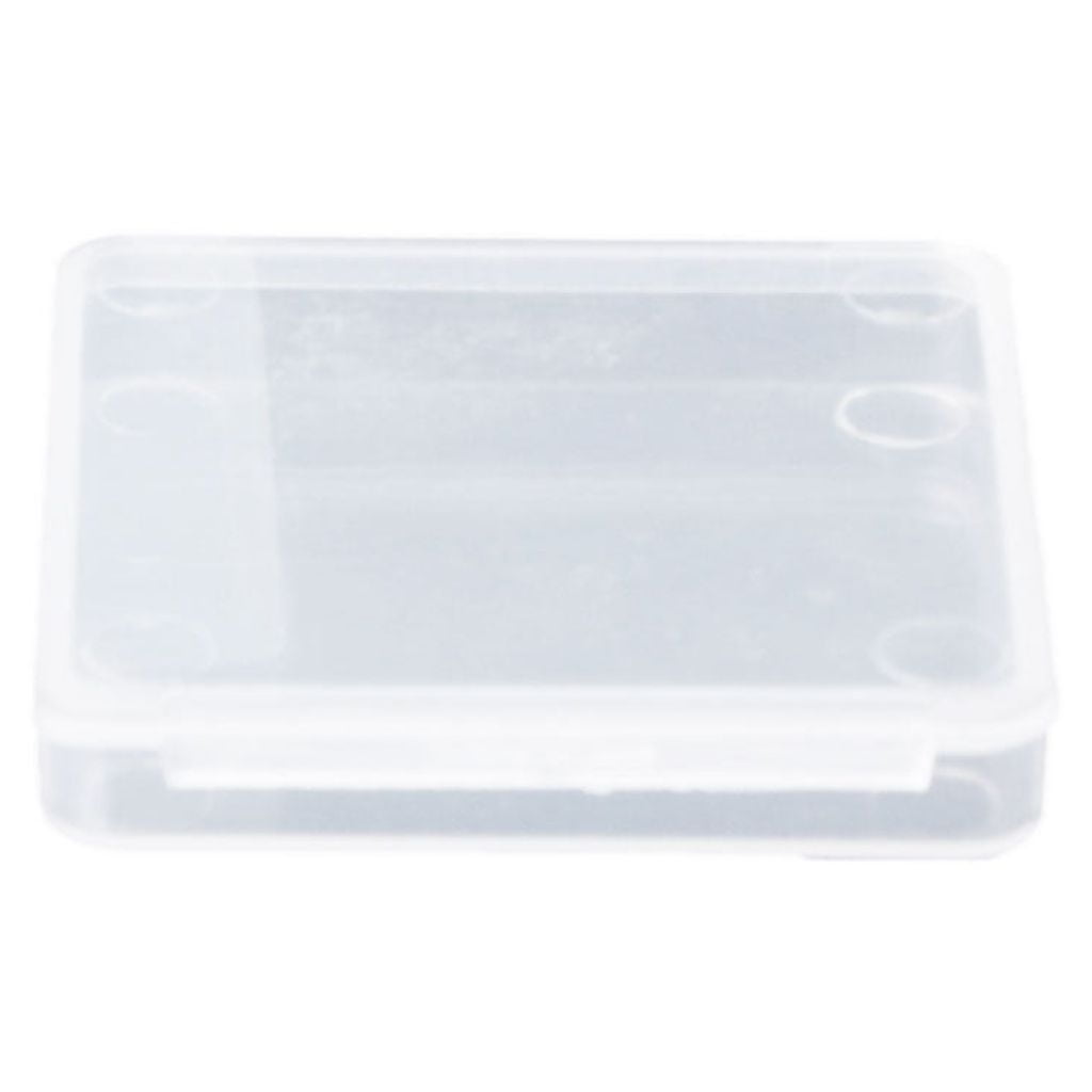 Small Square Clear Plastic Jewelry Storage Boxes Beads Crafts for Case ...
