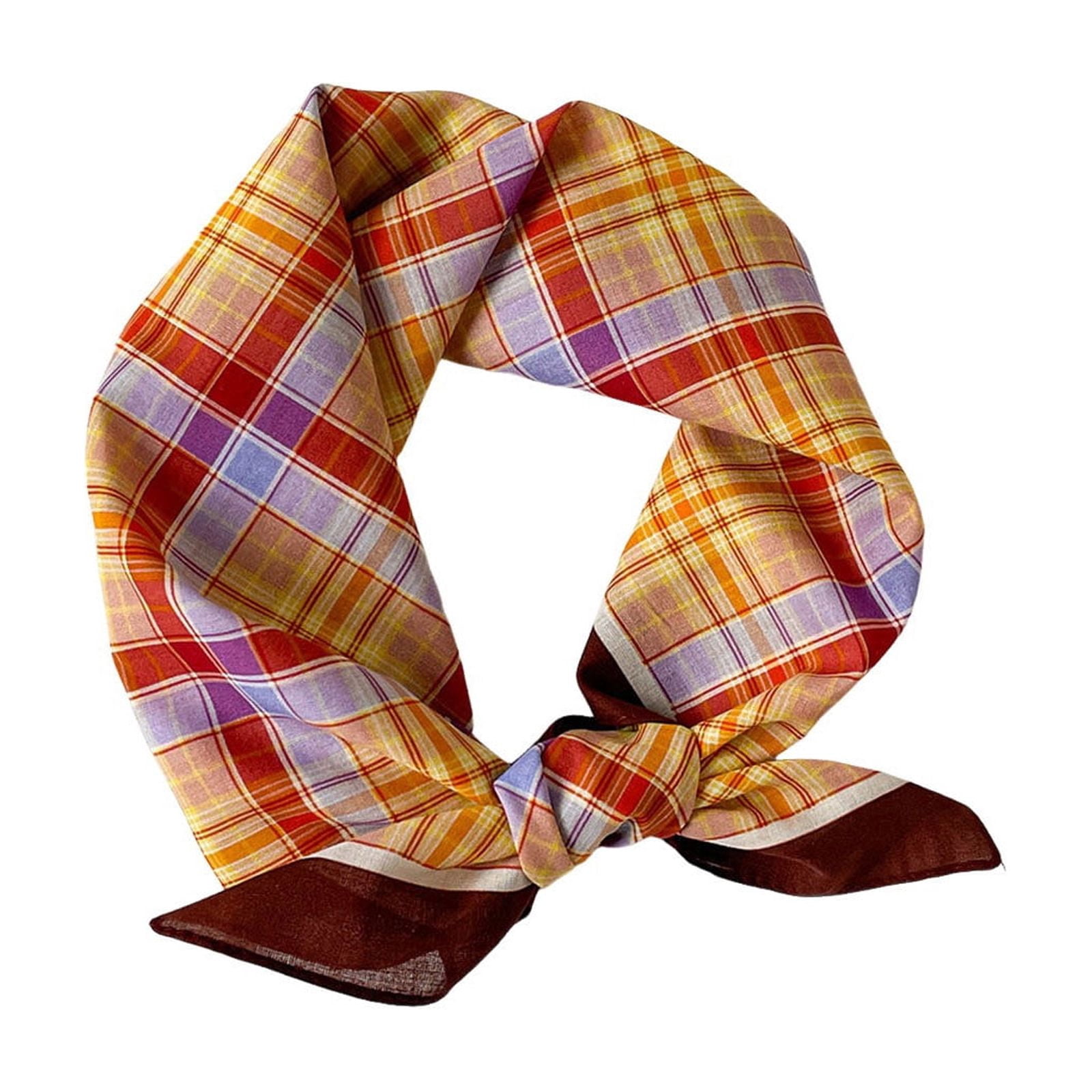 Small Square Scarf for Women, Ditsy Print Neckerchief, Multipurpose ...