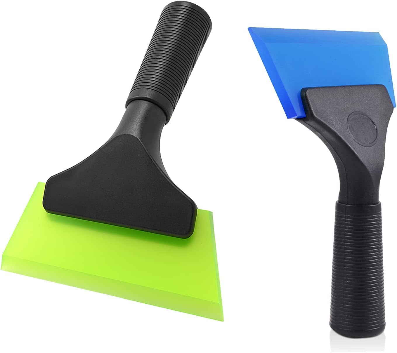 Small Squeegee with 5 Inch Dark Blue & Green Rubber Blade Mini Wiper ...