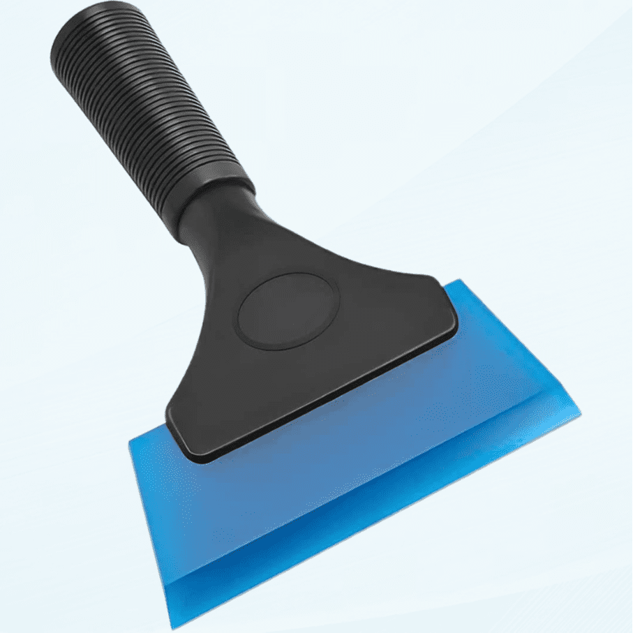 Small Squeegee, Window Tint Rubber Water Blade, Shower Scraper with ...