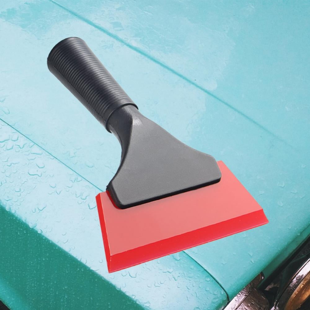 Small Squeegee with 5.5 Inch Red Rubber Blade Mini Wiper Window Tinting ...