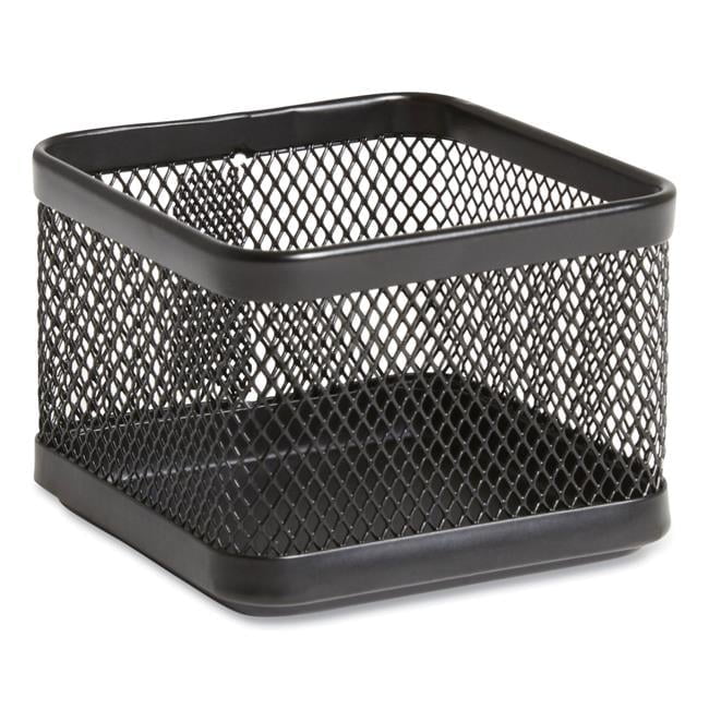 Small Stackable Wire Mesh Accessory Holder, Black - Walmart.com