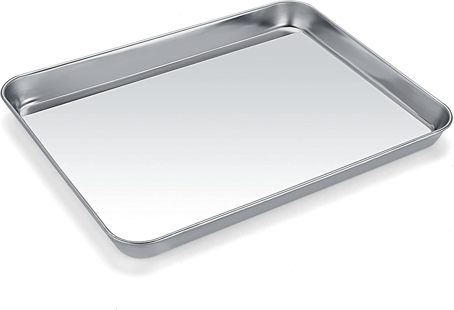 Small Stainless Steel Baking Sheets,Mini Cookie Sheets,Toaster Oven ...