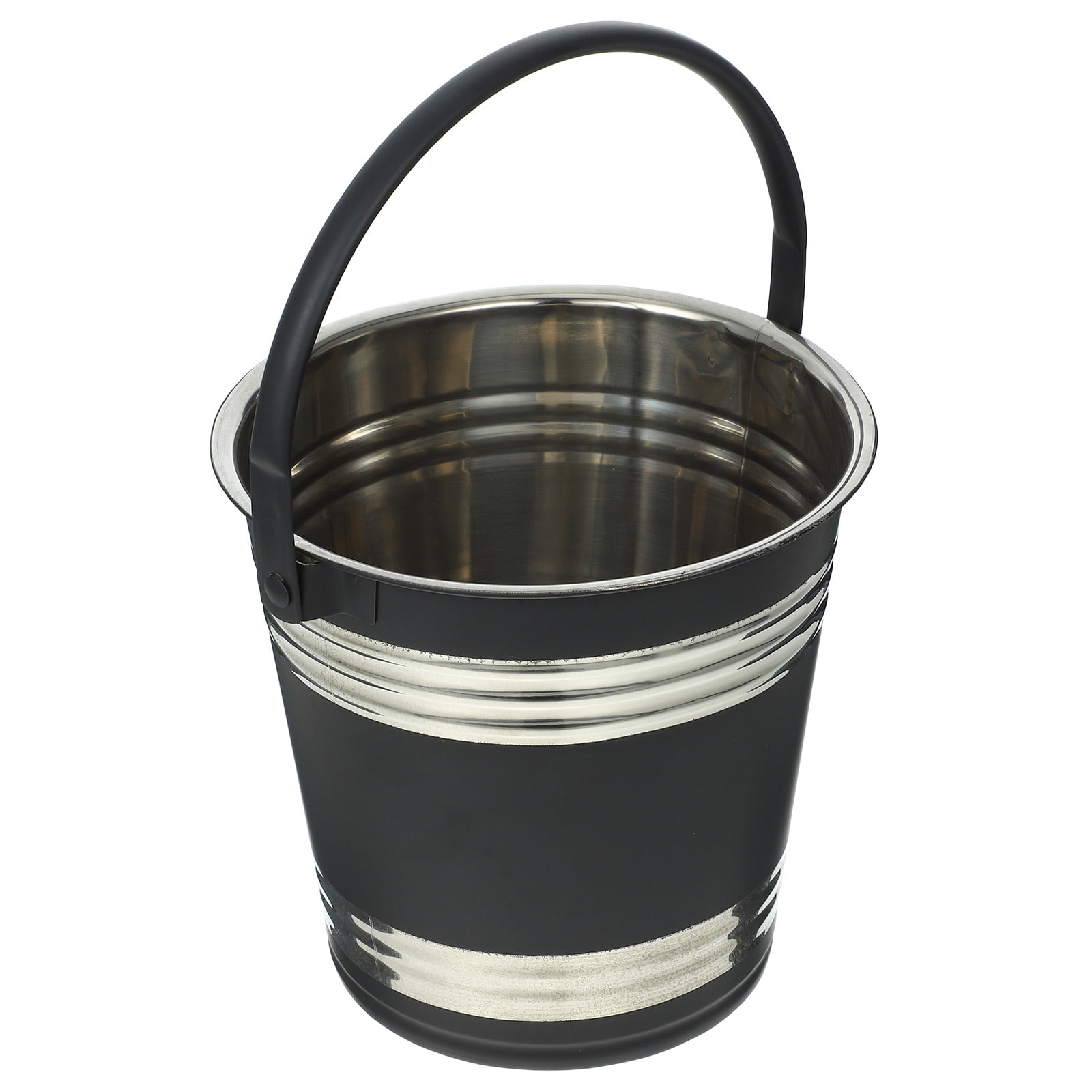 FONDOTIN Small Portable Stainless Steel Beer Bucket for Bar Party and ...
