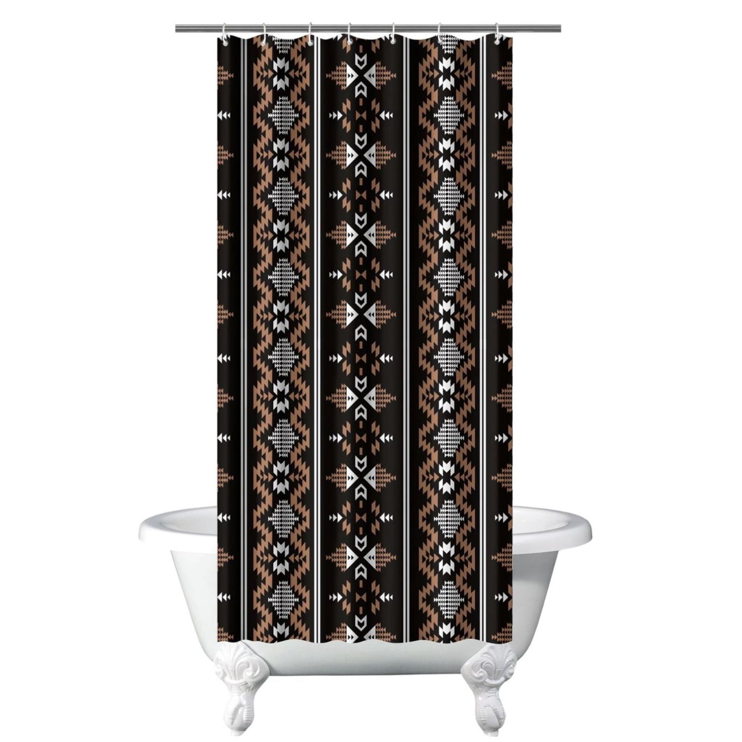 Small Stall Narrow Shower Curtain 36"W x 72"L – Tropical Bohemian ...