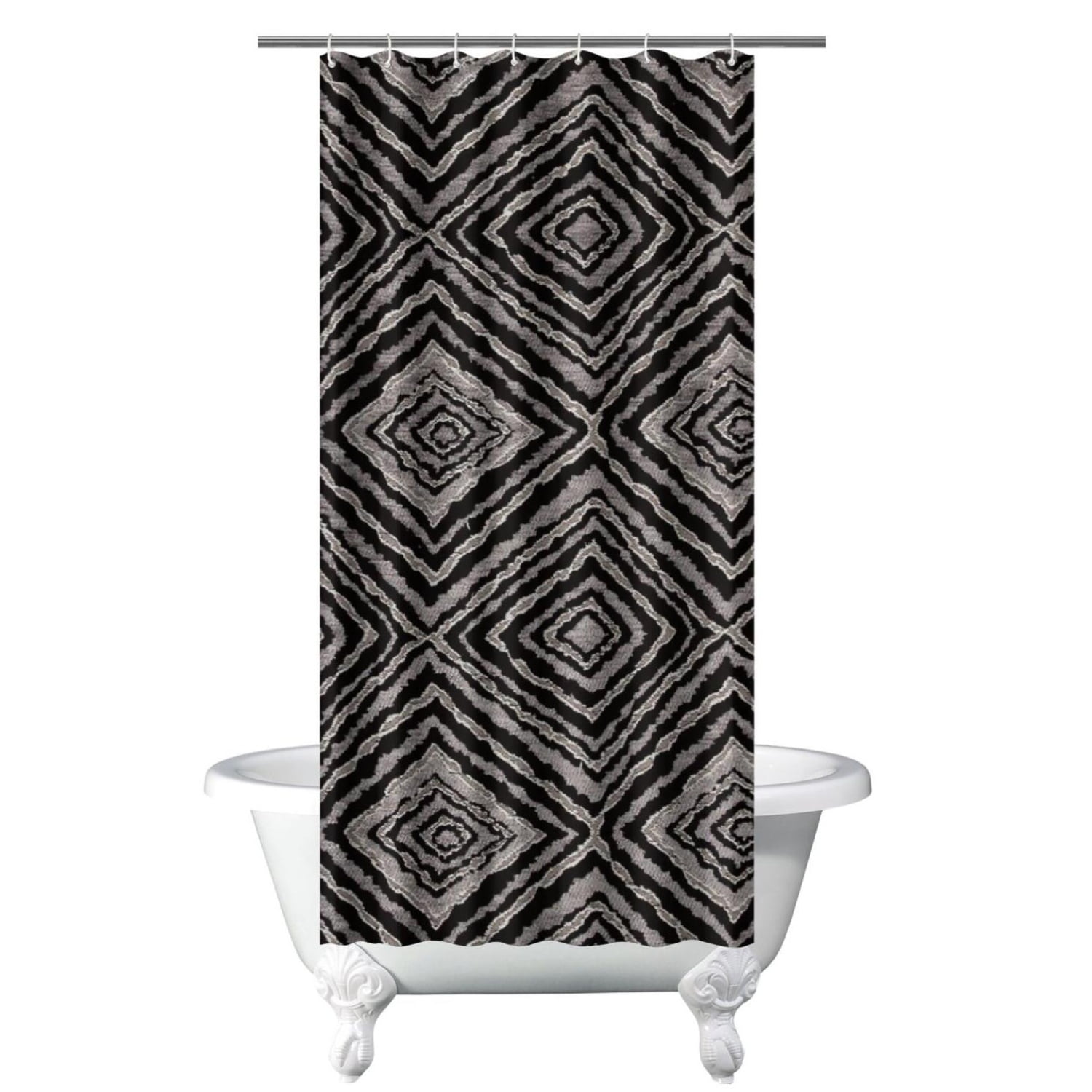 Small Stall Narrow Shower Curtain 36"W x 72"L – Tropical Bohemian ...