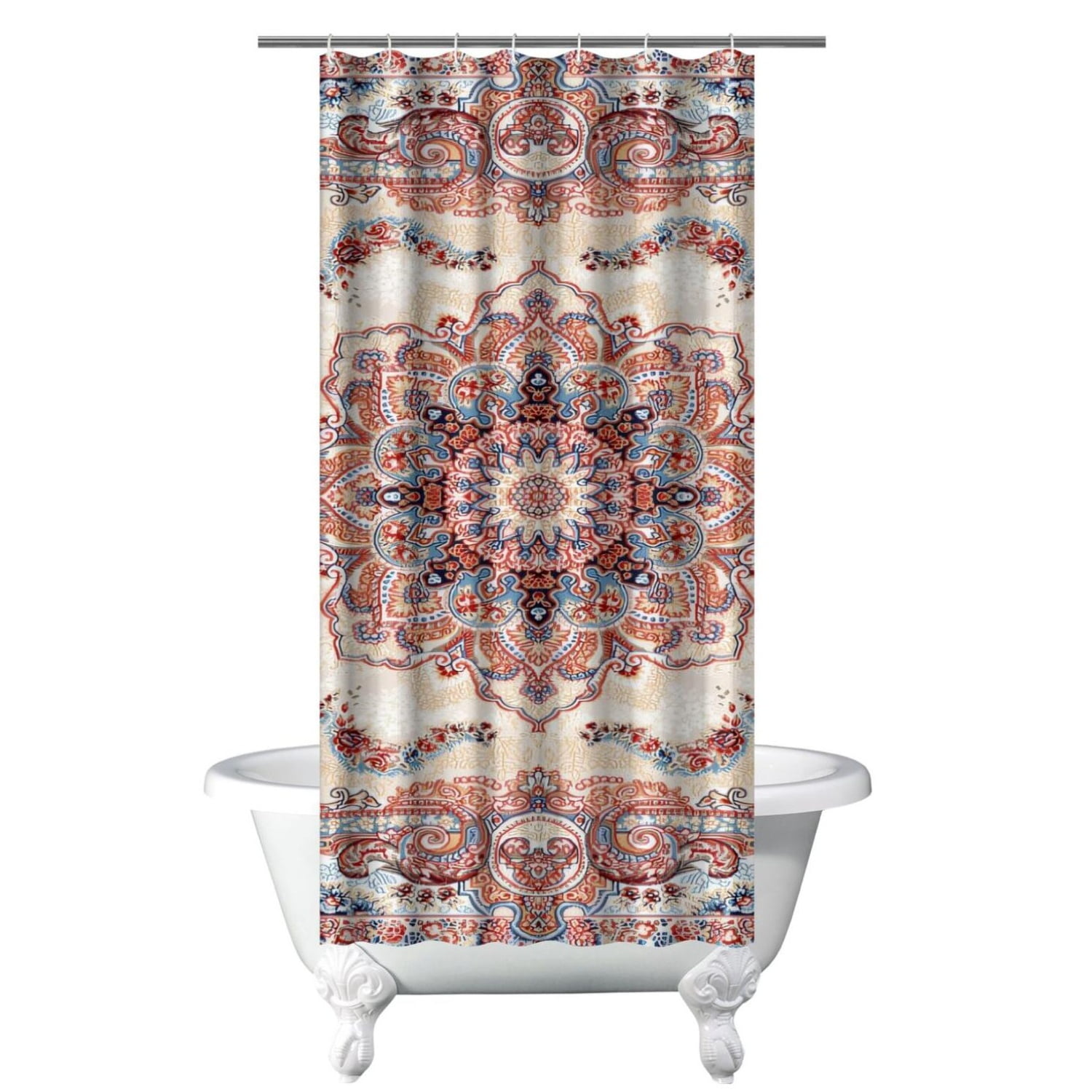 Small Stall Narrow Shower Curtain 36"W x 72"L – Tropical Bohemian ...